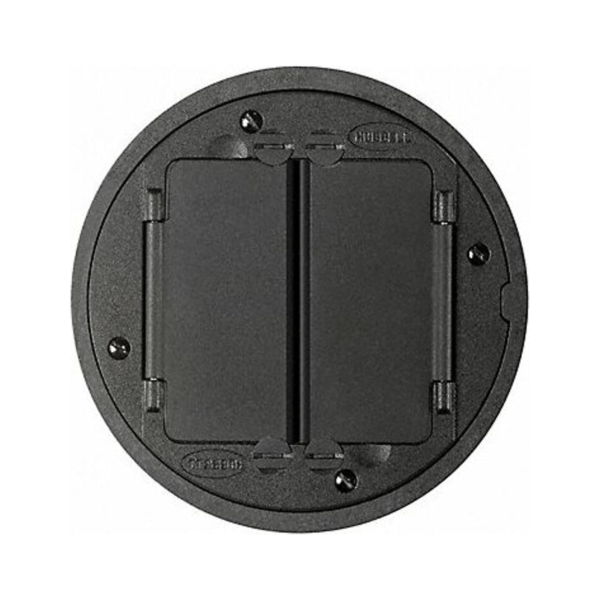 Hubbell Wiring Device-Kellems Floor Box Cover Tile Flange,Black S1TFCBL ...