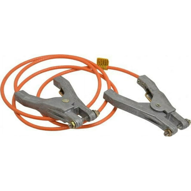 Hubbell Workplace Solutions 19 AWG, 5 Ft., Hand Clamp, Grounding Cable ...