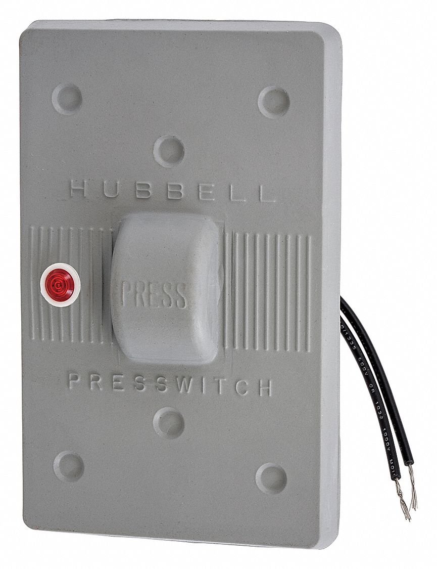 Hubbell Wtherprf Wll Plt,Stnd;Gray,1Gng,Lt Txtr HBL1785 - Walmart.com