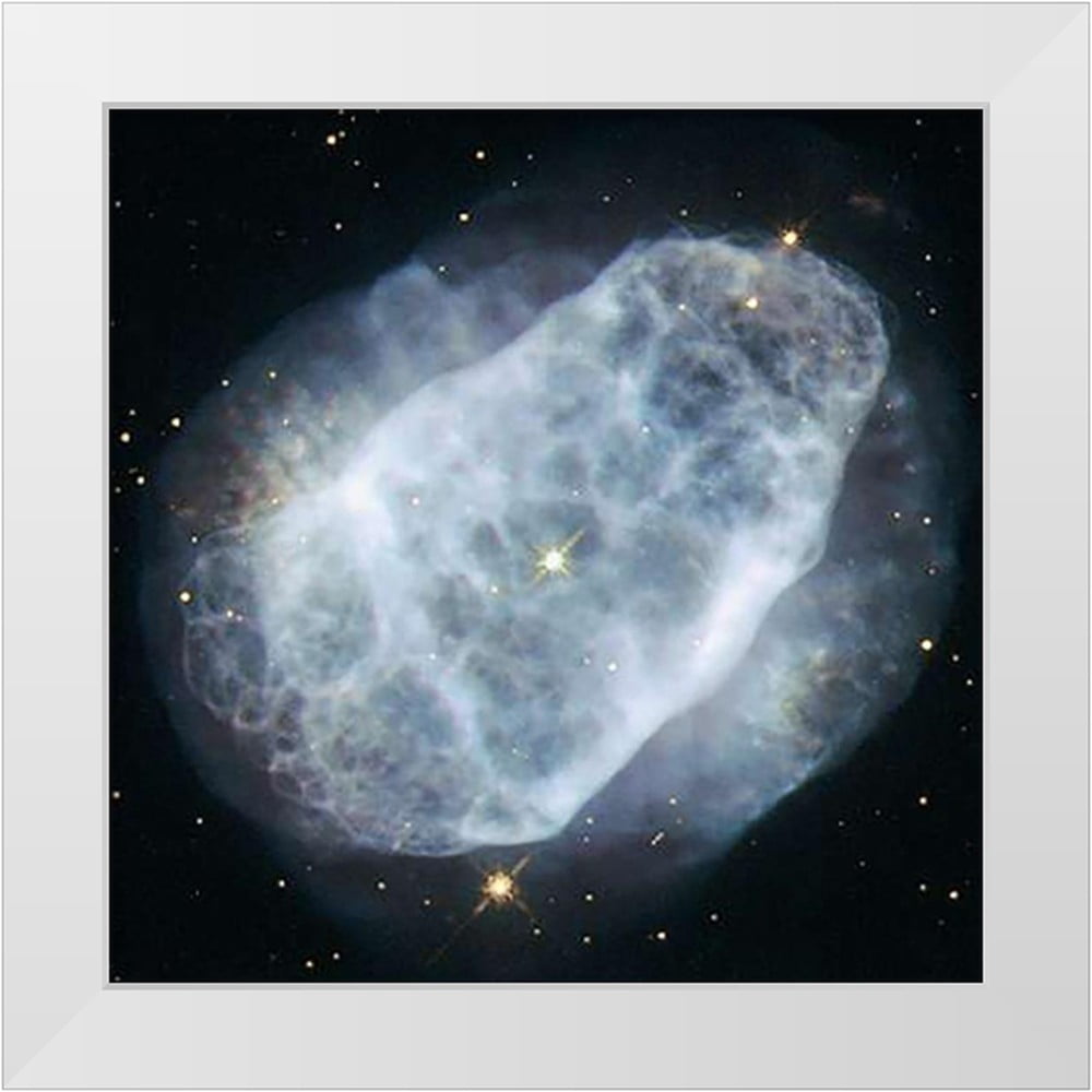 Hubble Space Telescope 20x20 White Modern Wood Framed Museum Art Print ...