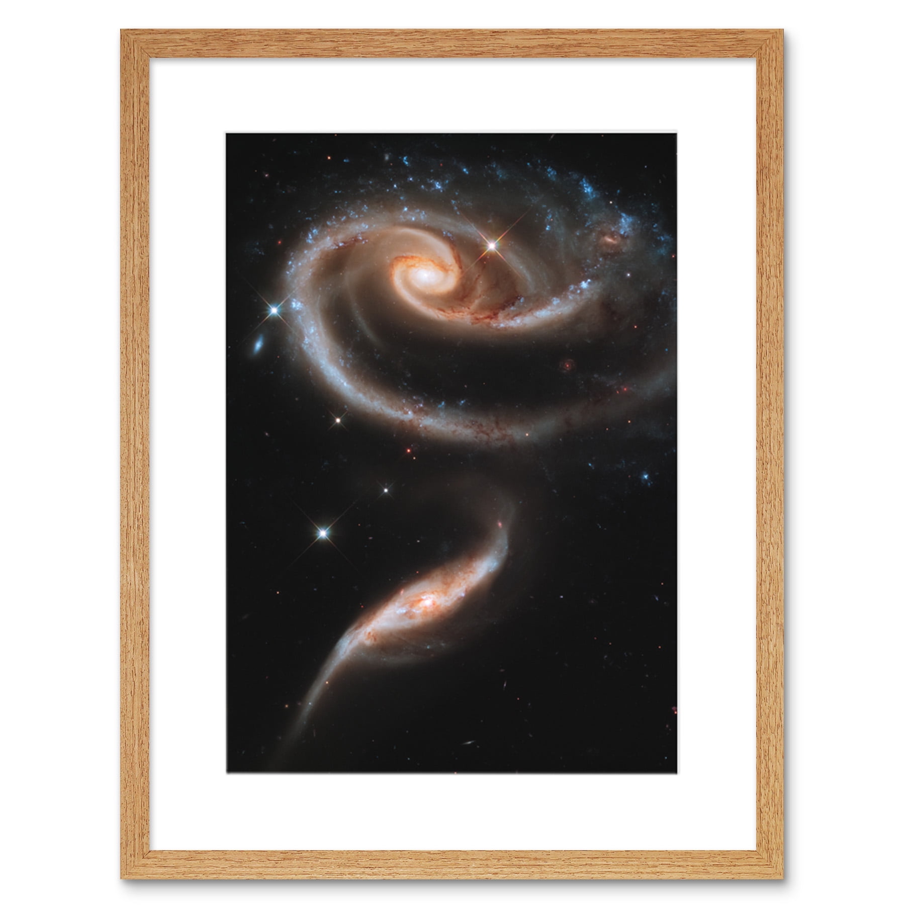 Hubble Space Telescope Image 21st Anniversary A Rose Made Of ...