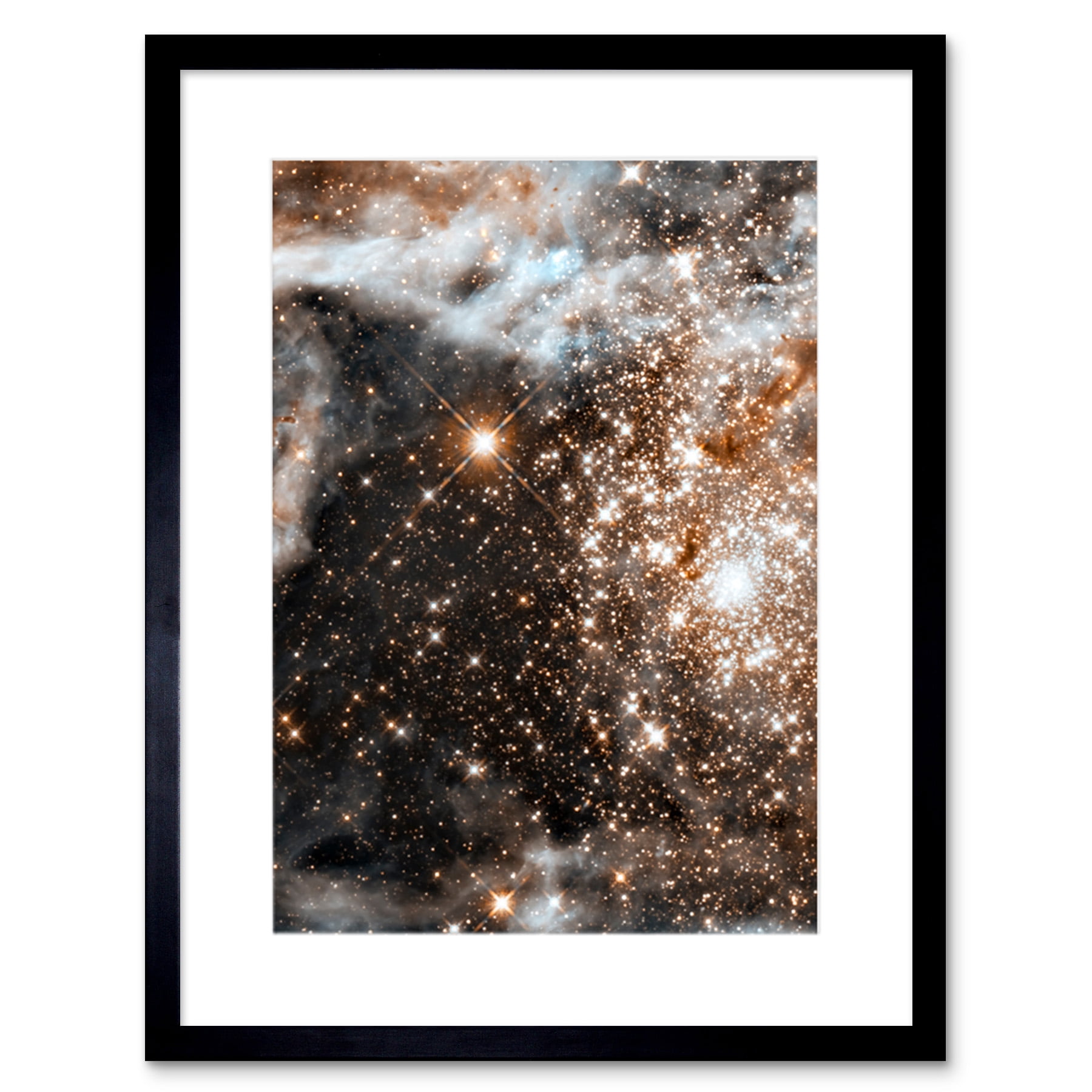 Hubble Space Telescope Image 30 Doradus Nebula In Infrared Starbirth ...