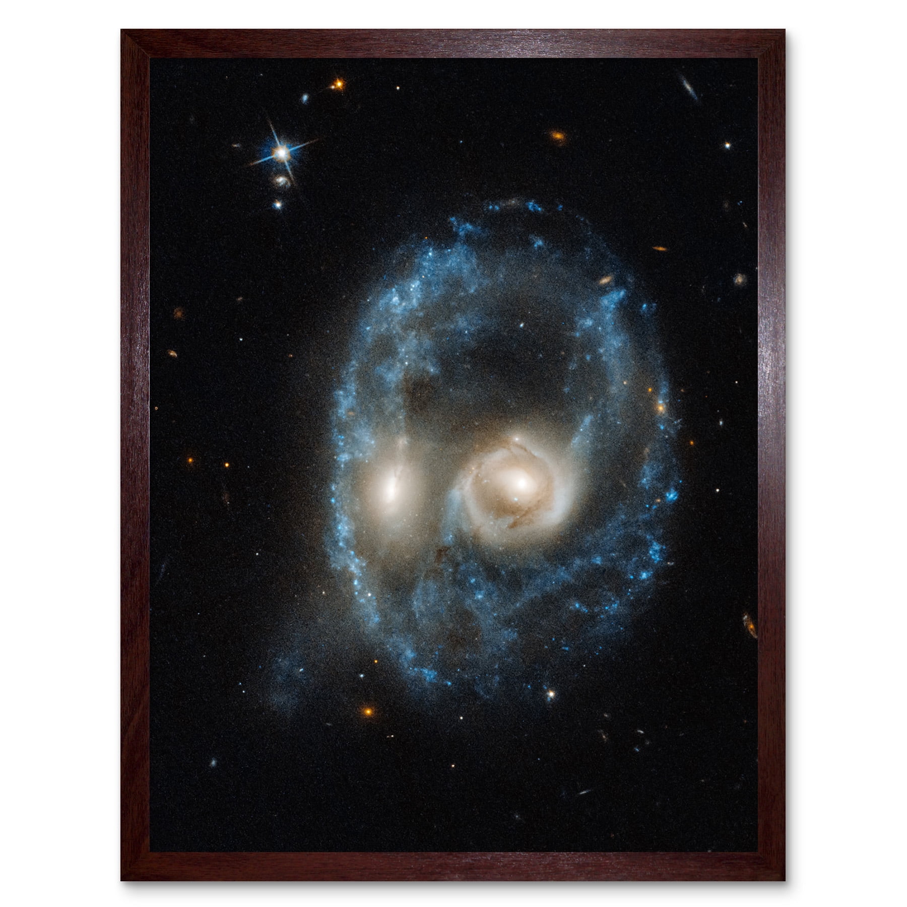Hubble Space Telescope Image AM 2026-424 Arp Madore Blue Ring ...