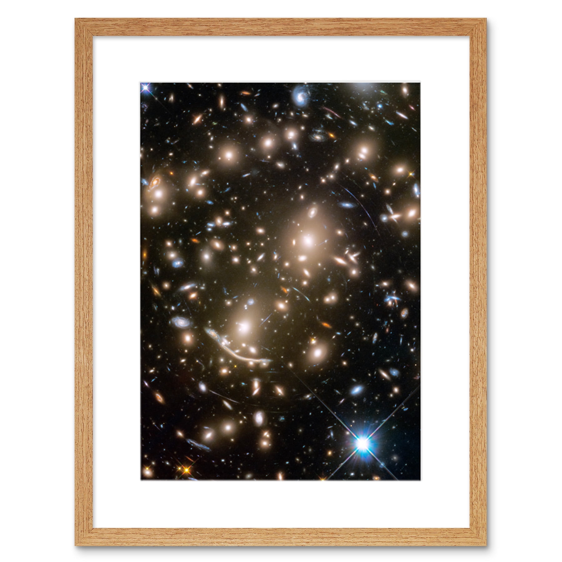 Hubble Space Telescope Image Abell 370 Galaxy Cluster NASA's Great ...