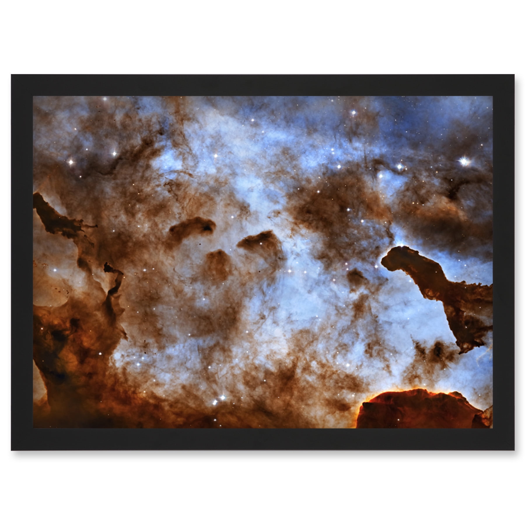 Hubble Space Telescope Image Carina Nebula Dust Pillars Composite ...