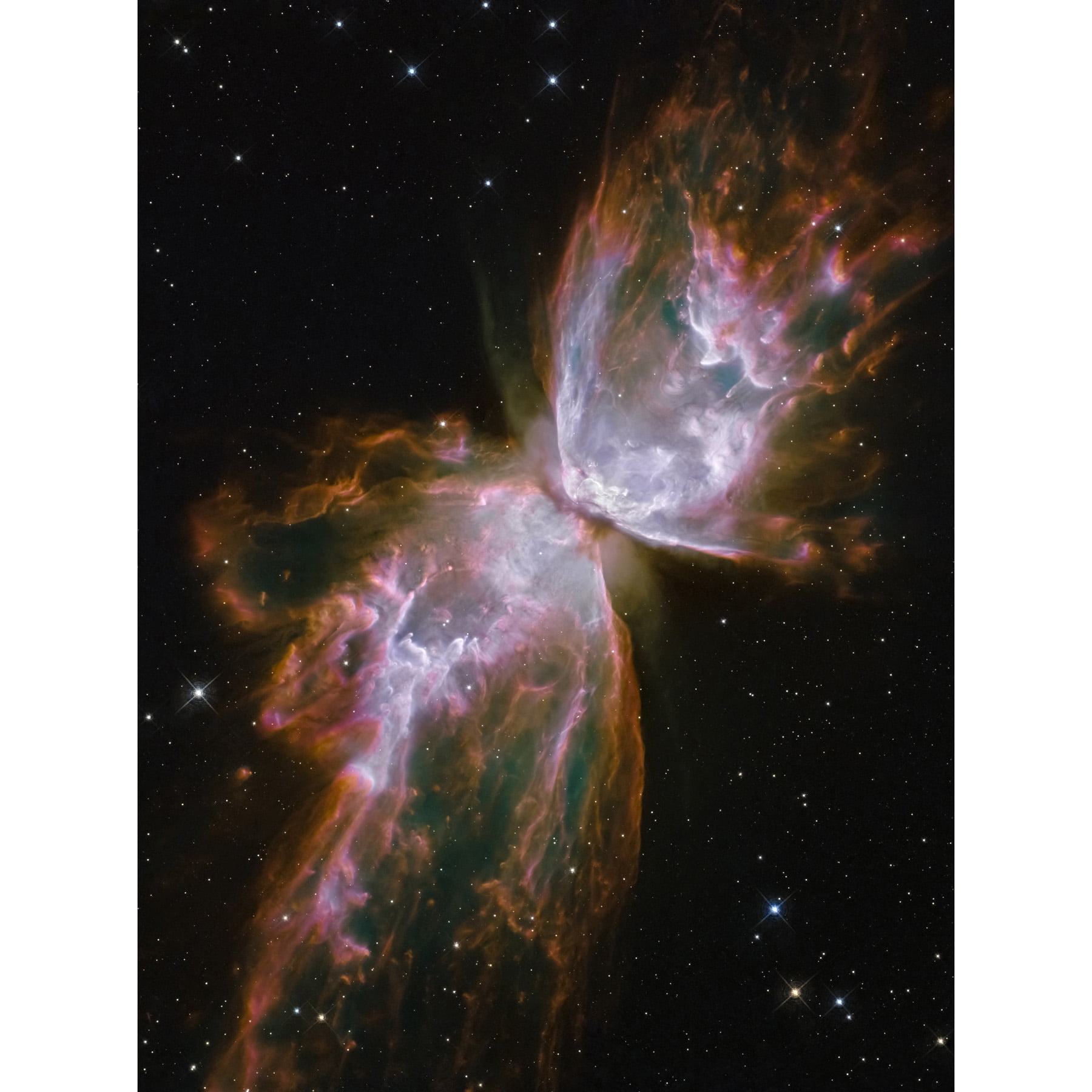Hubble Space Telescope Image Celestial Butterfly Emerges From Stellar ...