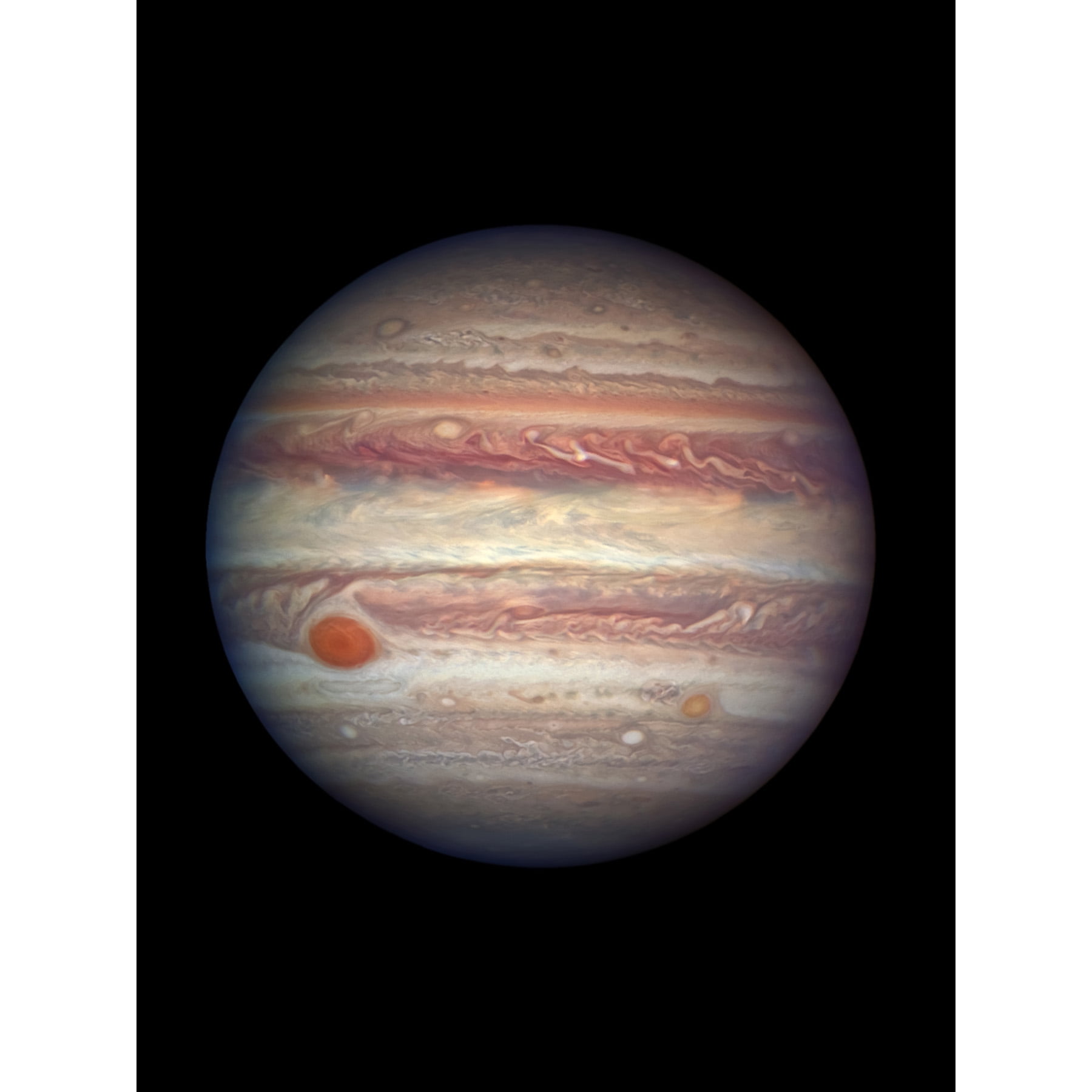 Hubble Space Telescope Image Close-Up Portrait Of Jupiter Largest ...