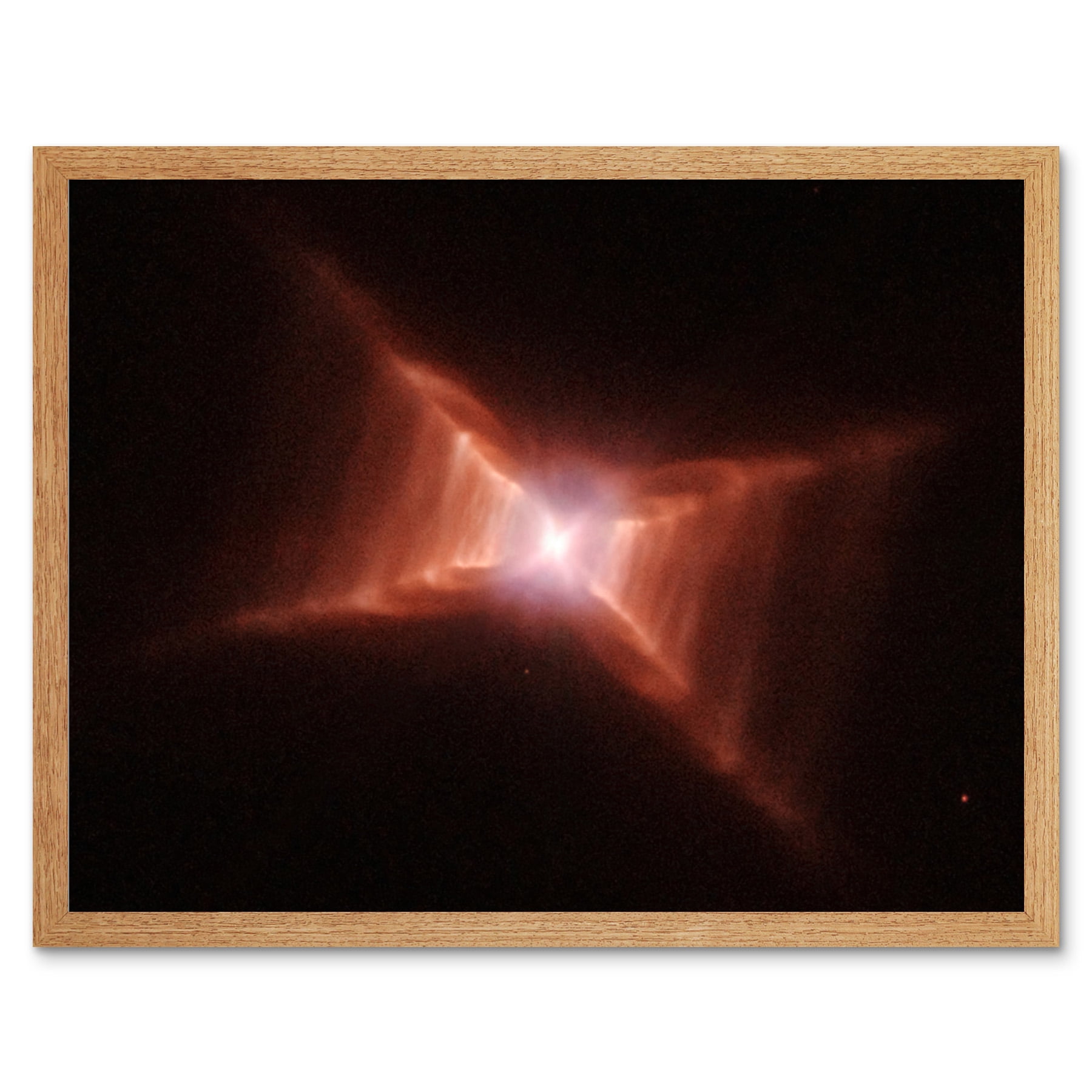 Hubble Space Telescope Image Dying Star HD 44179 Red Rectangle Nebula ...