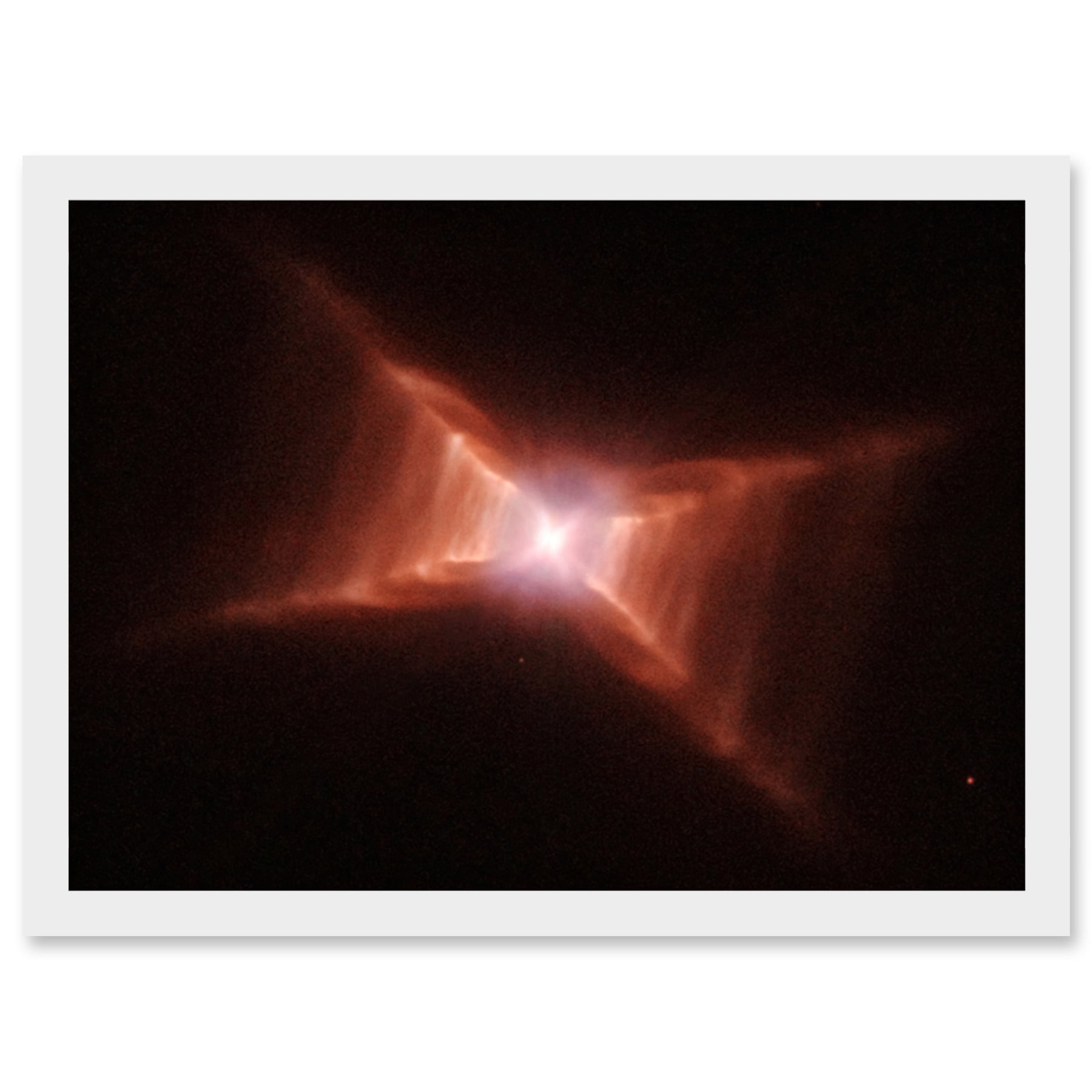 Hubble Space Telescope Image Dying Star HD 44179 Red Rectangle Nebula ...