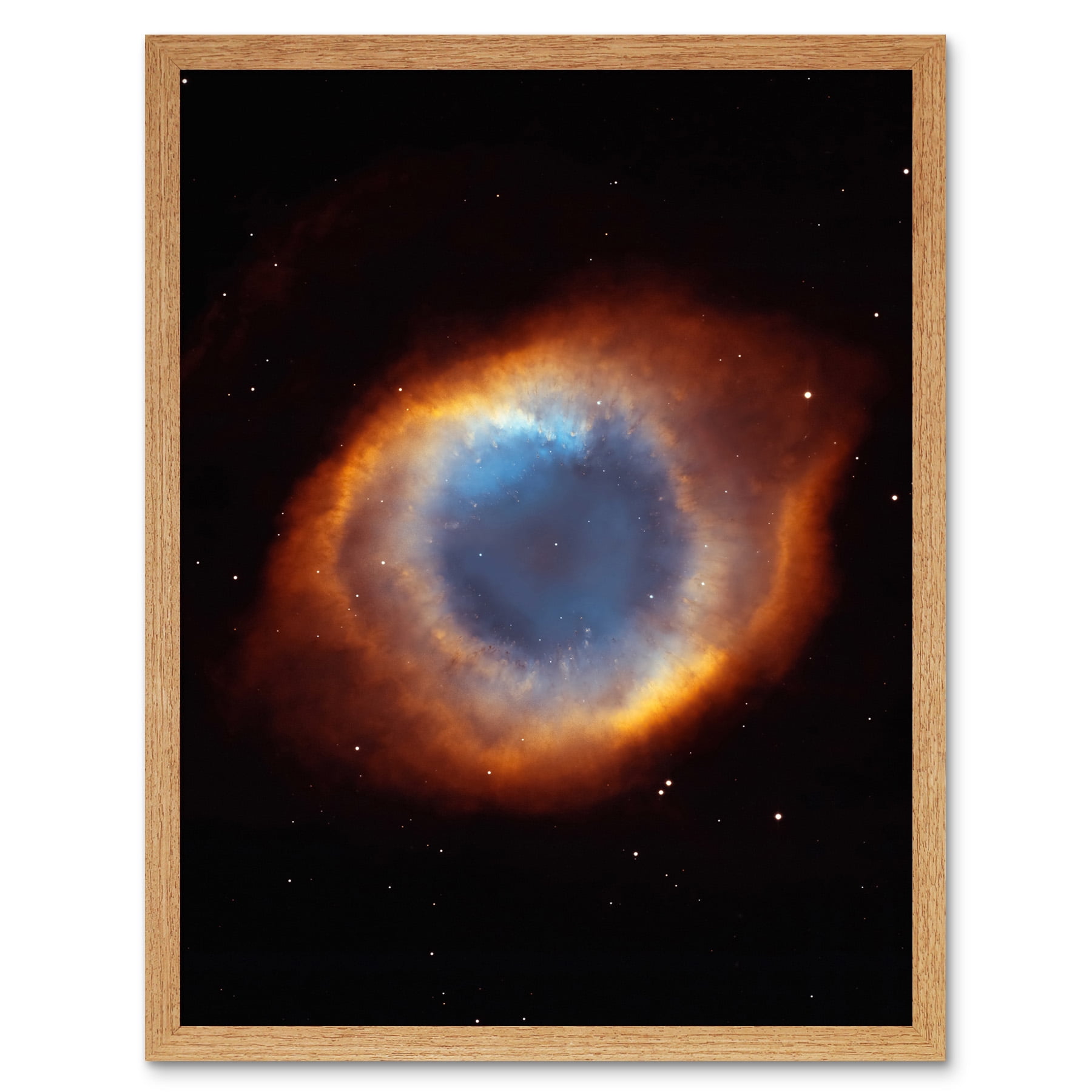 Hubble Space Telescope Image Eye Of God Coil Shaped Helix Nebula An ...