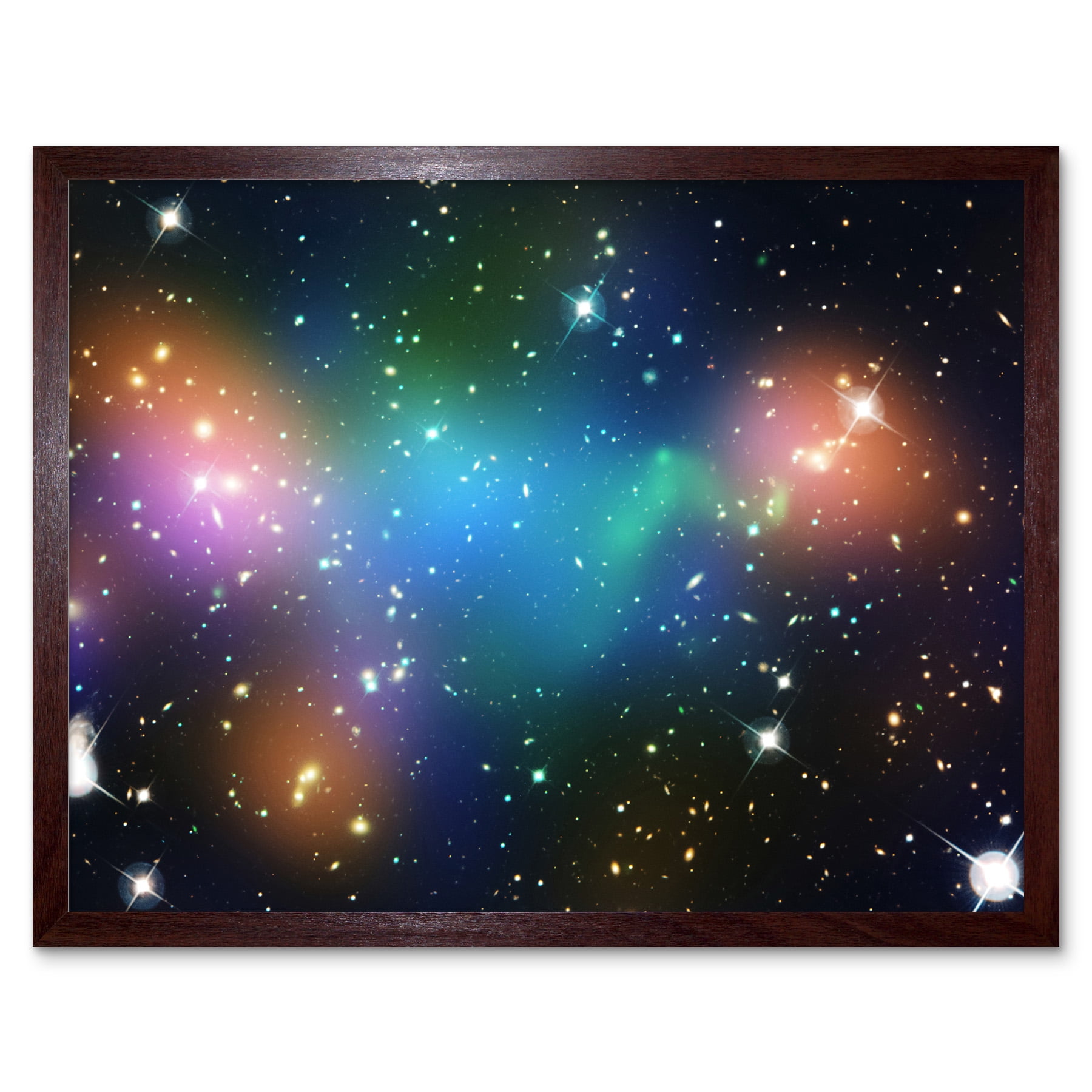 Hubble Space Telescope Image Galaxy Cluster Abell 520 HST-CFHT-CXO ...