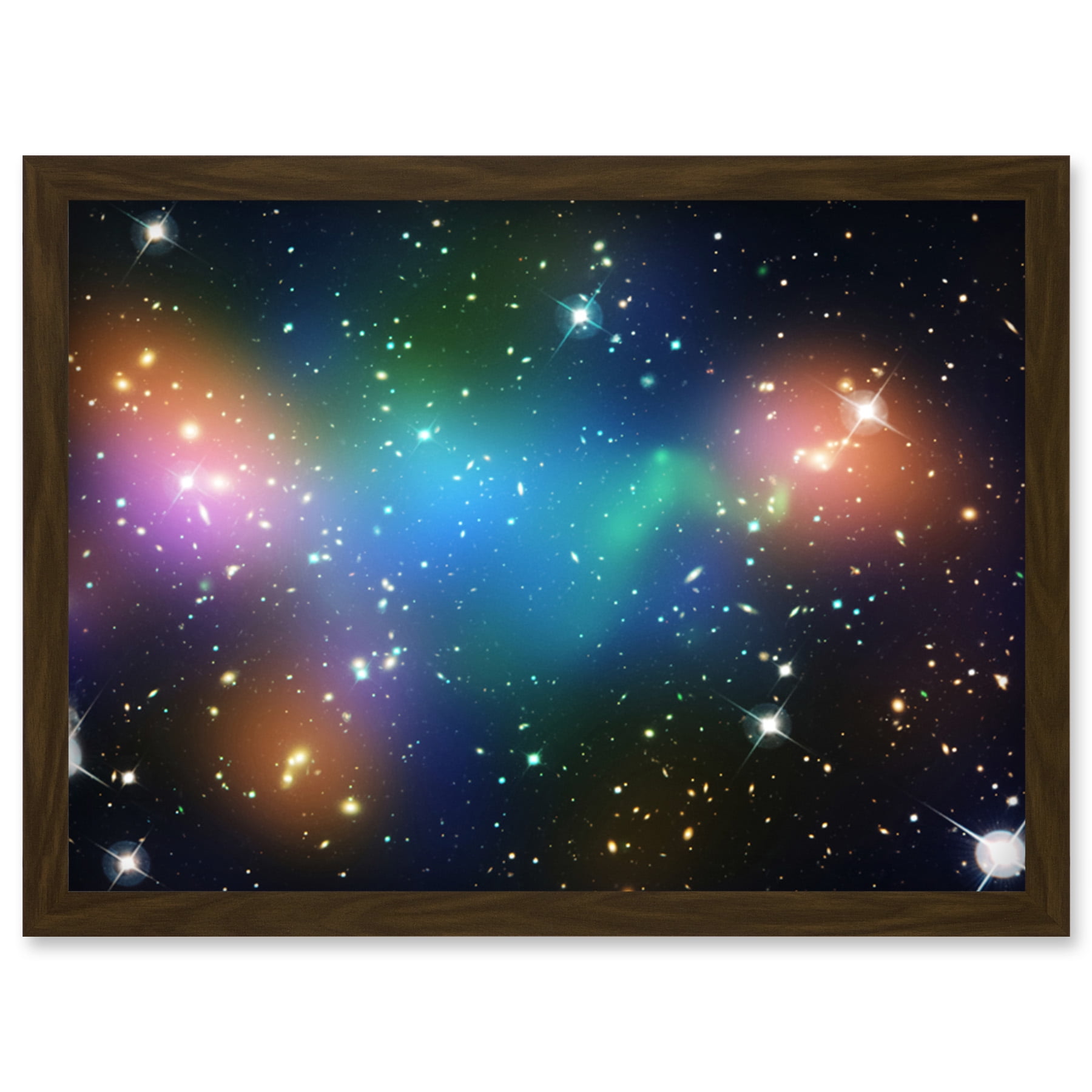 Hubble Space Telescope Image Galaxy Cluster Abell 520 HST-CFHT-CXO ...