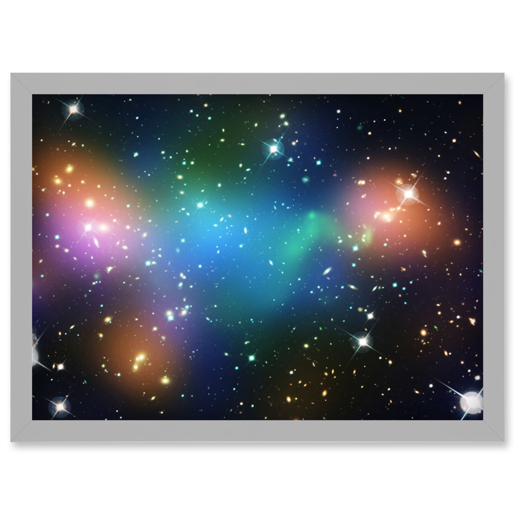 Hubble Space Telescope Image Galaxy Cluster Abell 520 HST-CFHT-CXO ...