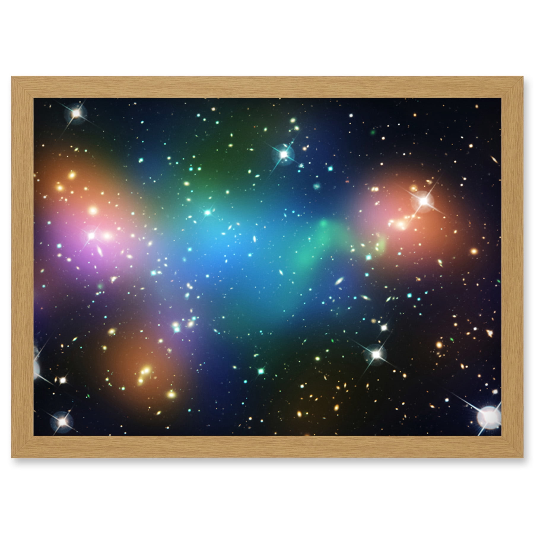 Hubble Space Telescope Image Galaxy Cluster Abell 520 HST-CFHT-CXO ...