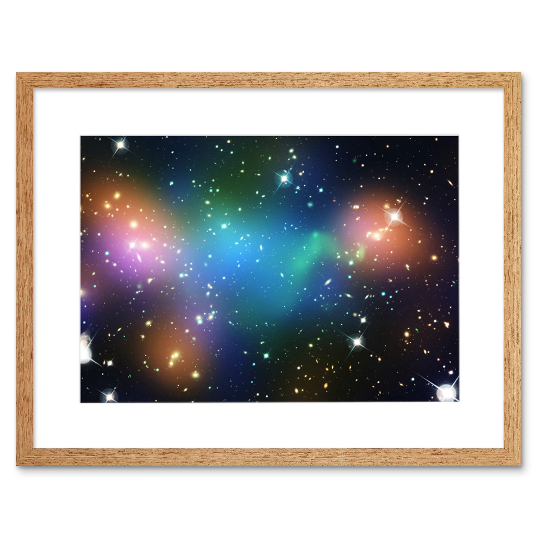 Hubble Space Telescope Image Galaxy Cluster Abell 520 HST-CFHT-CXO ...