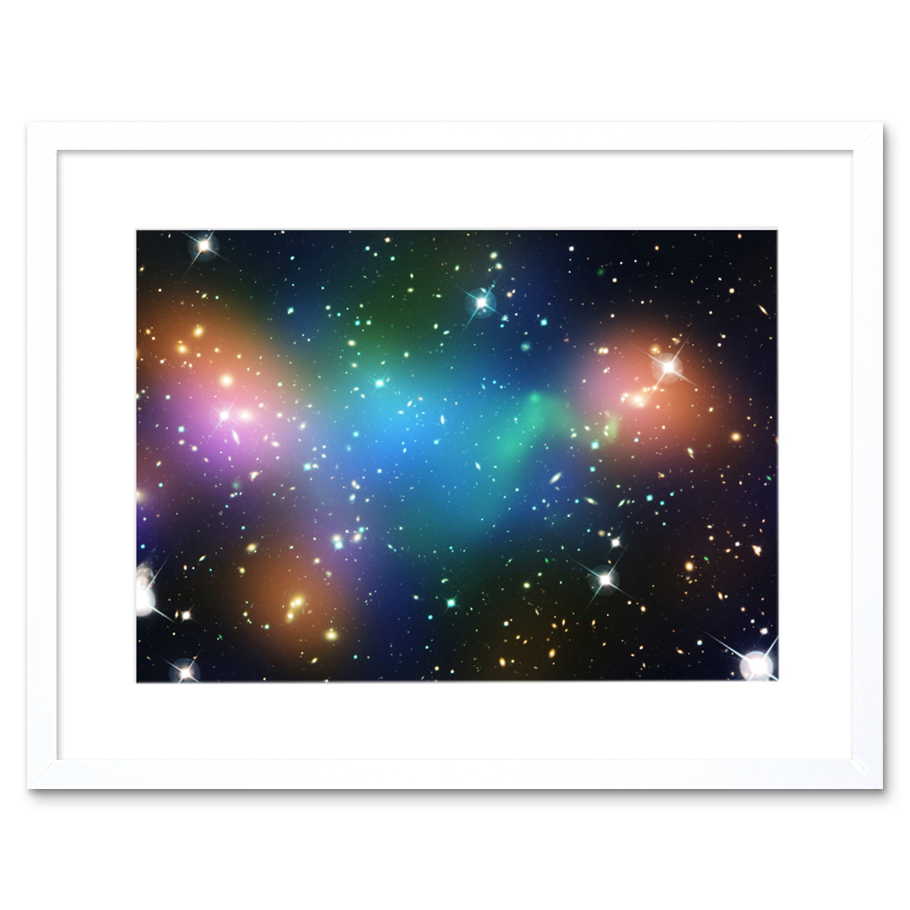 Hubble Space Telescope Image Galaxy Cluster Abell 520 HST-CFHT-CXO ...