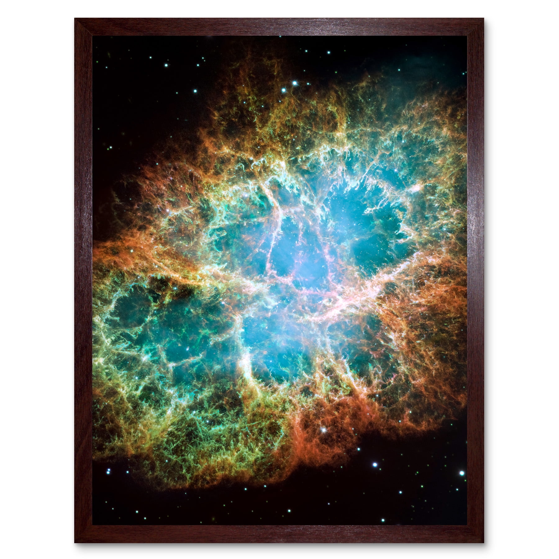 Hubble Space Telescope Image Giant Mosaic Of Crab Nebula Six Light Year ...
