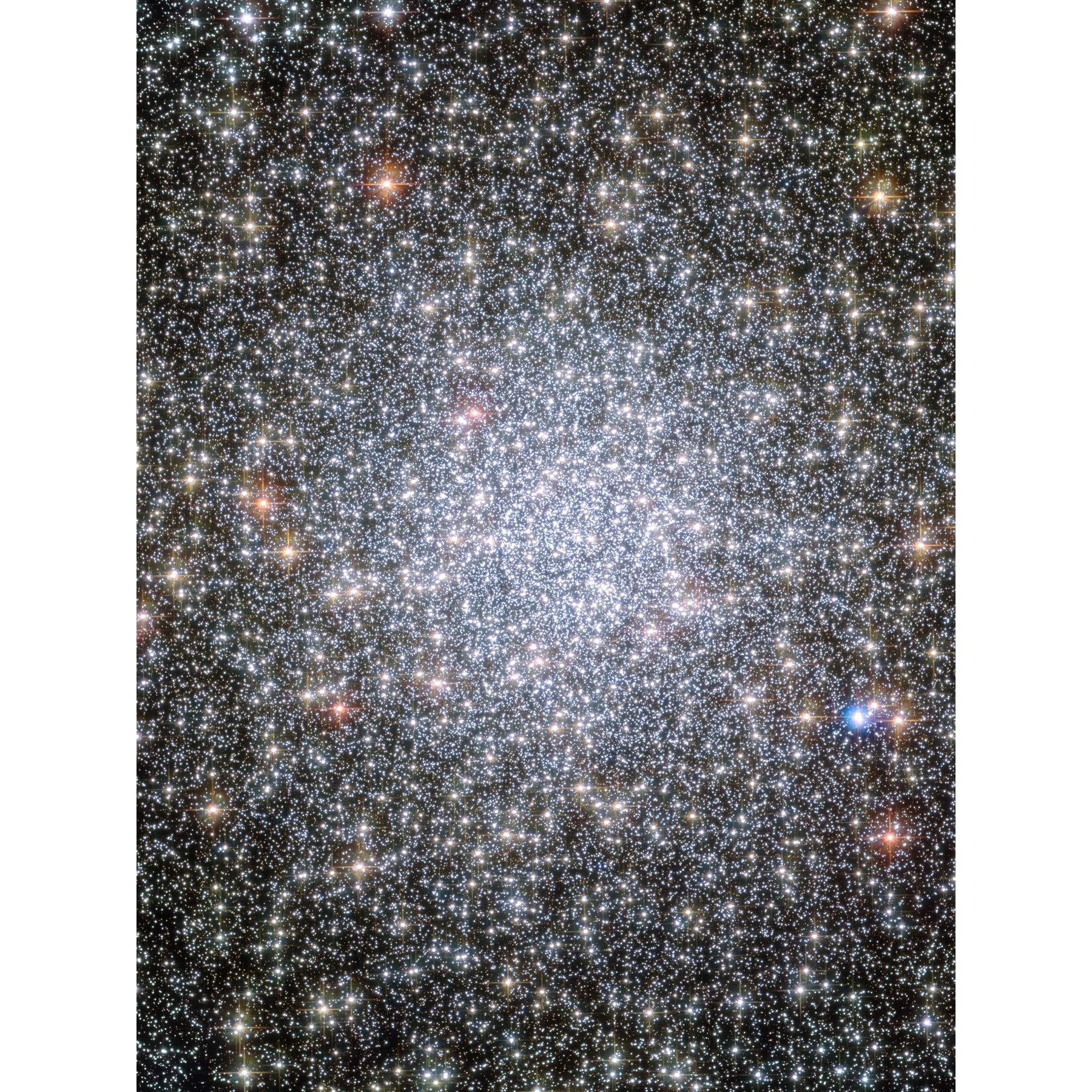 Hubble Space Telescope Image Globular Cluster 47 Tucanae 3000 Bright ...