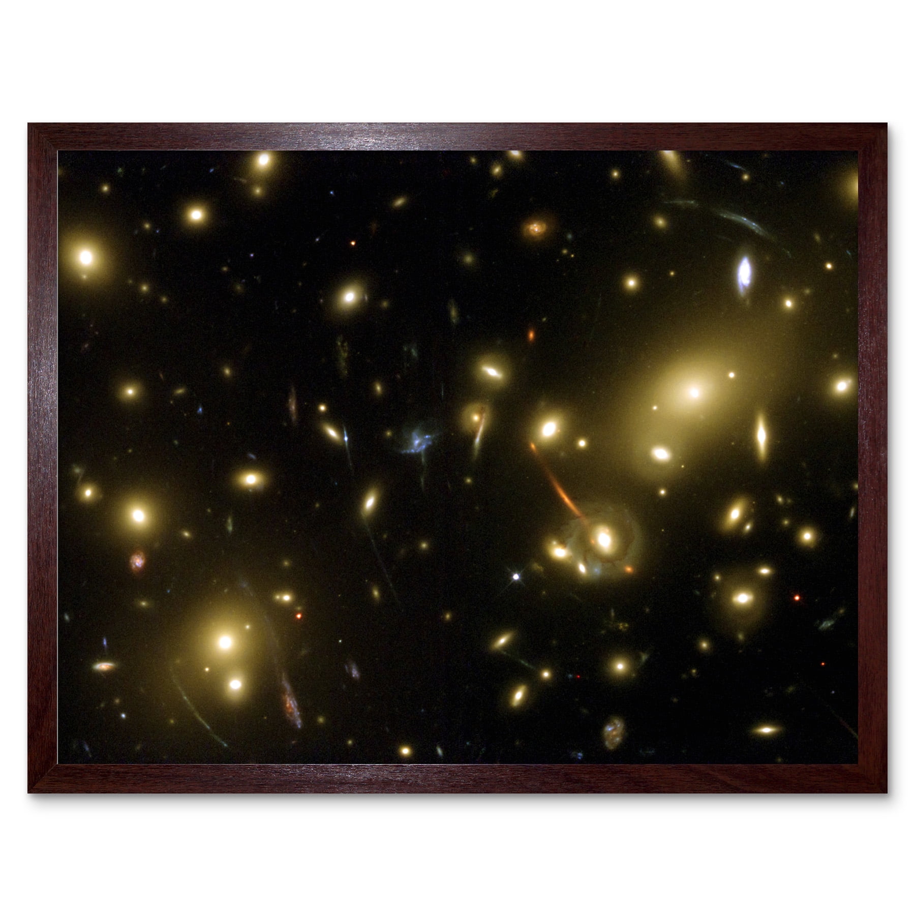 Hubble Space Telescope Image Gravity Galaxy Cluster Abell 2218 Giant ...