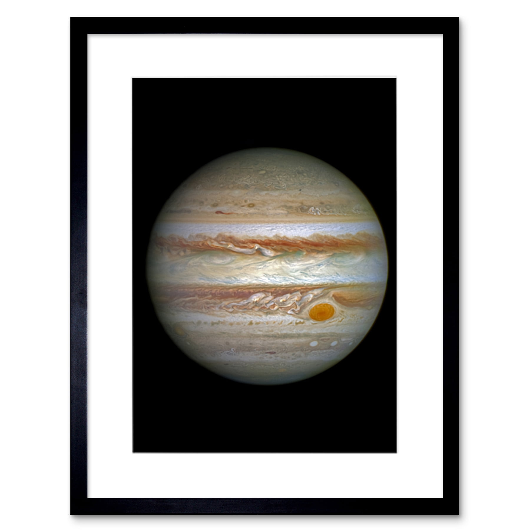 Hubble Space Telescope Image Jupiter WFC3/UVIS Largest Planet In Our ...