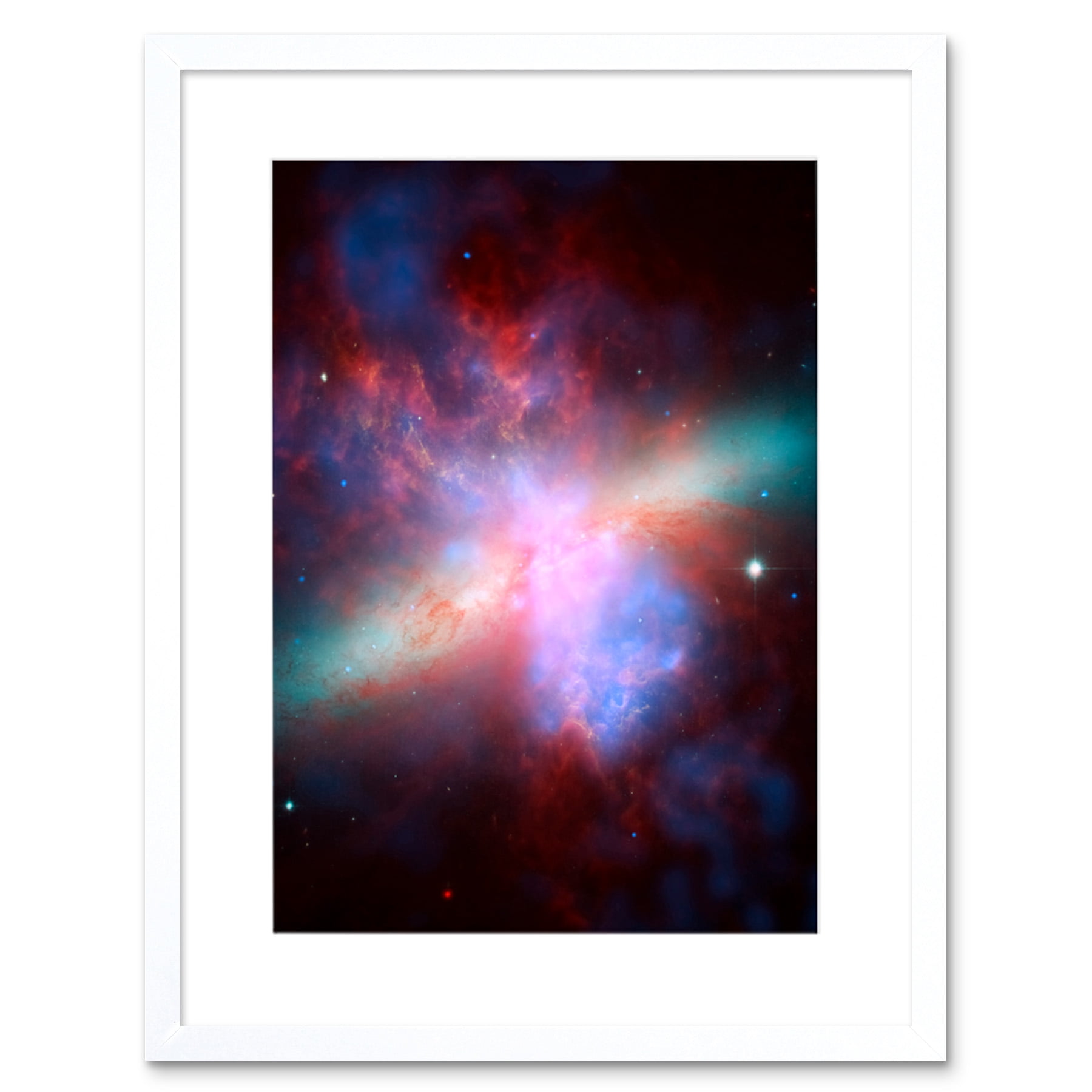 Hubble Space Telescope Image M82 Galaxy Collaboration Chandra And ...