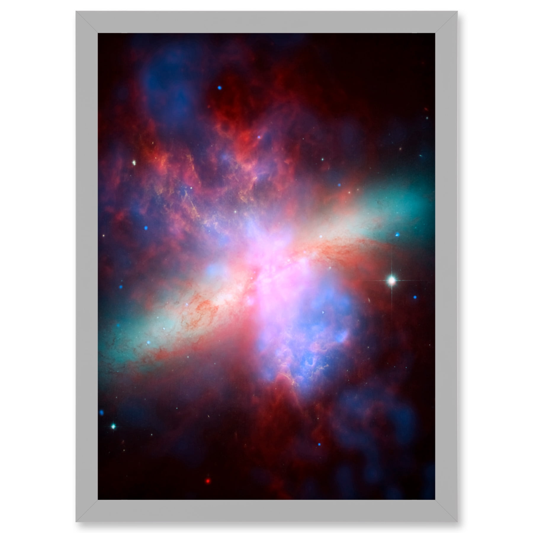 Hubble Space Telescope Image M82 Galaxy Collaboration Chandra And ...