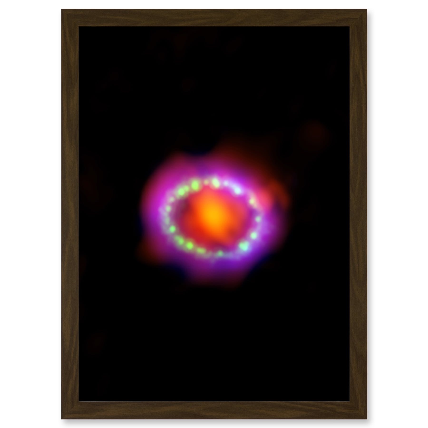 Hubble Space Telescope Image Multiwavelength View Of Supernova 1987A ...