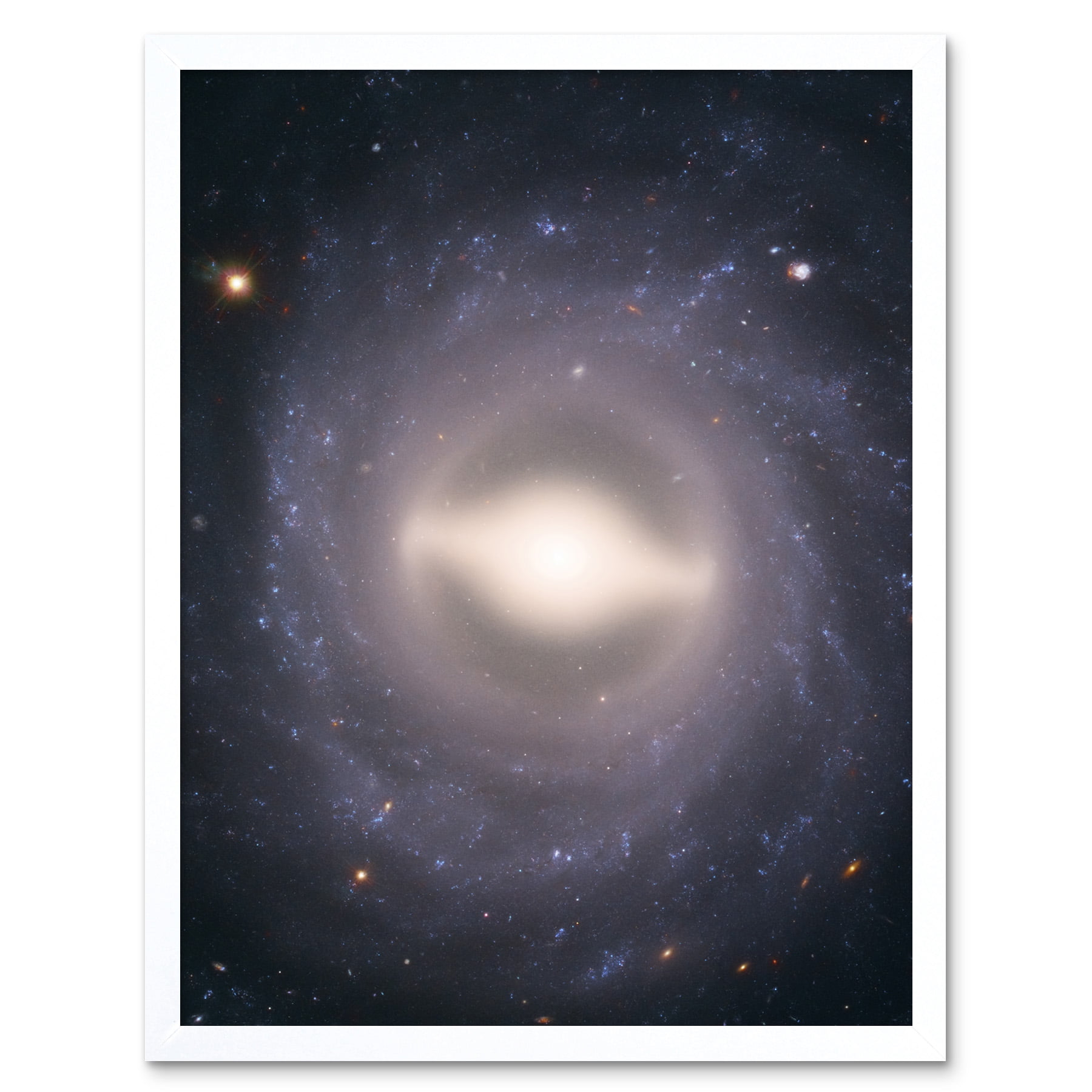 Hubble Space Telescope Image NGC 1015 Supernova Barred Spiral Galaxy ...