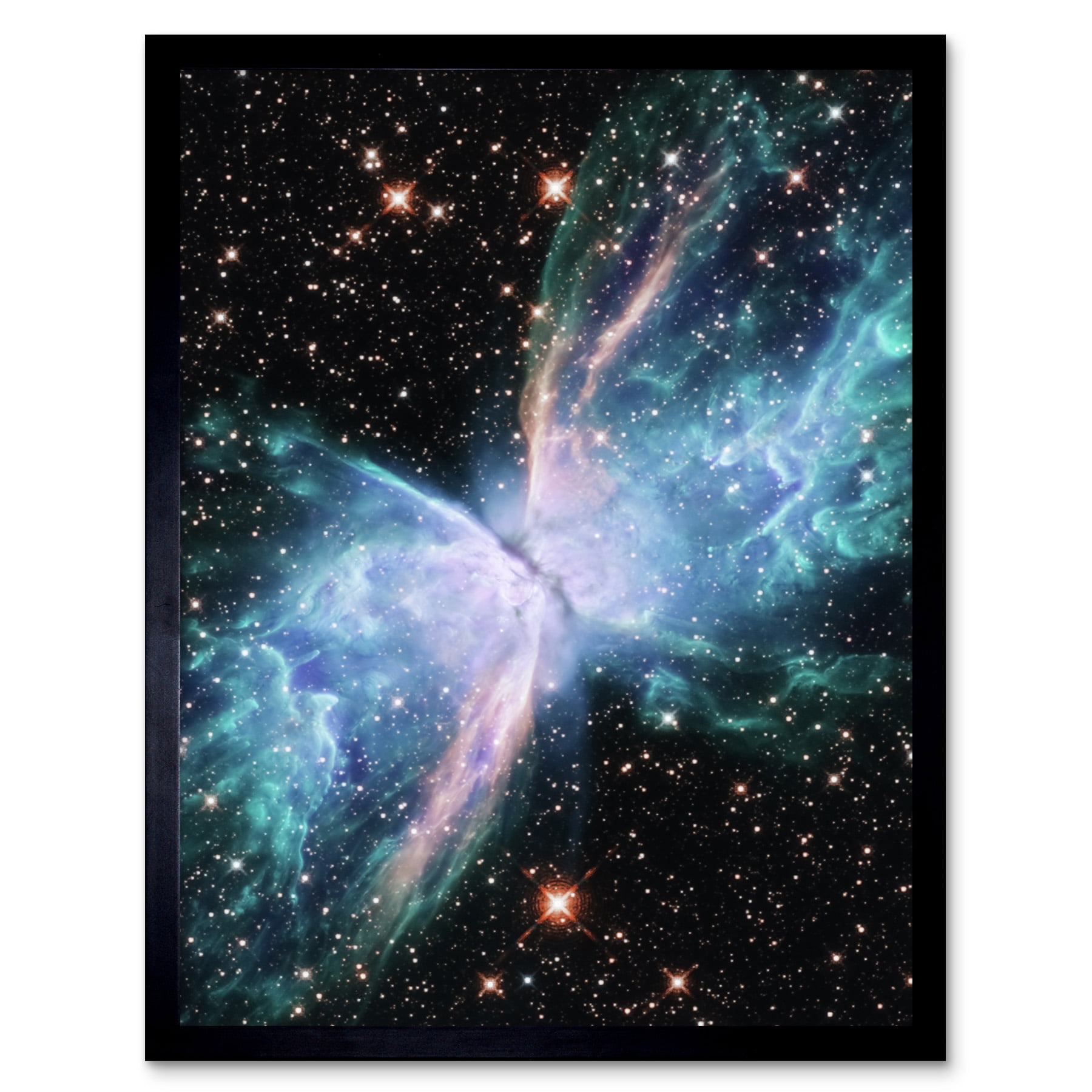 Hubble Space Telescope Image NGC 6302 The Butterfly Nebula Luminous ...