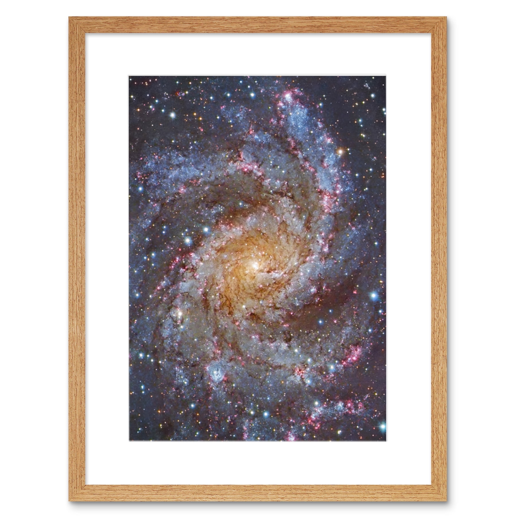 Hubble Space Telescope Image NGC 6946 Supernova Fireworks Galaxy Subaru ...