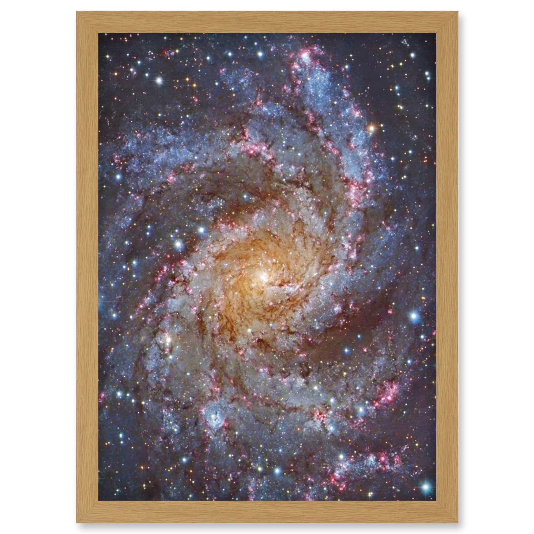 Hubble Space Telescope Image NGC 6946 Supernova Fireworks Galaxy Subaru ...