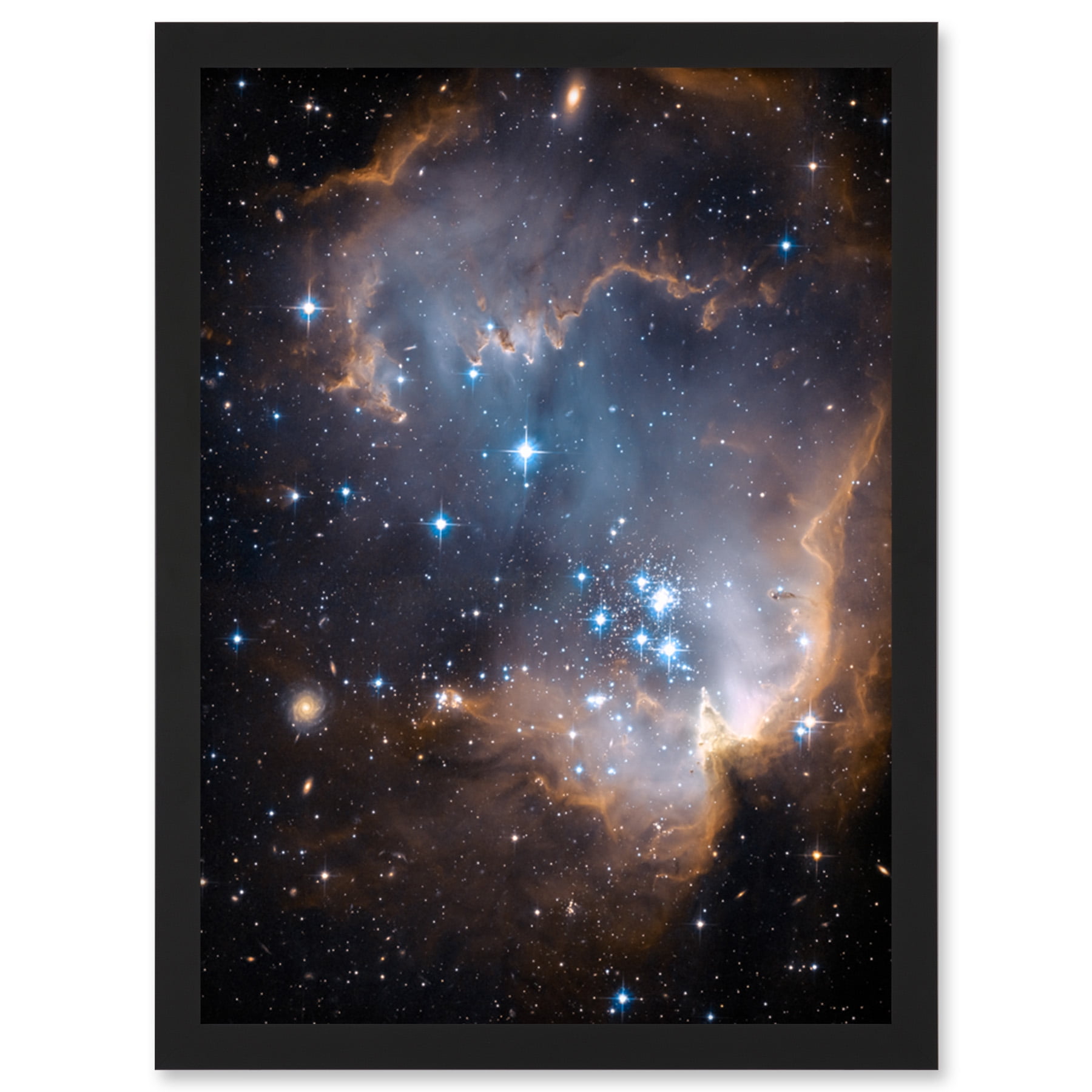 Hubble Space Telescope Image Observations Infant Stars Small Magellanic ...