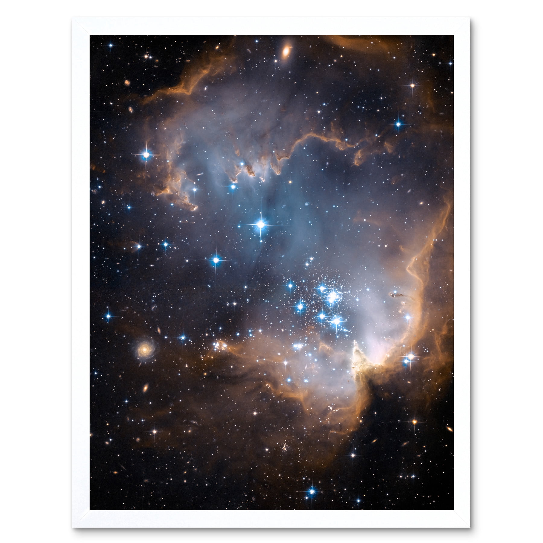 Hubble Space Telescope Image Observations Infant Stars Small Magellanic ...