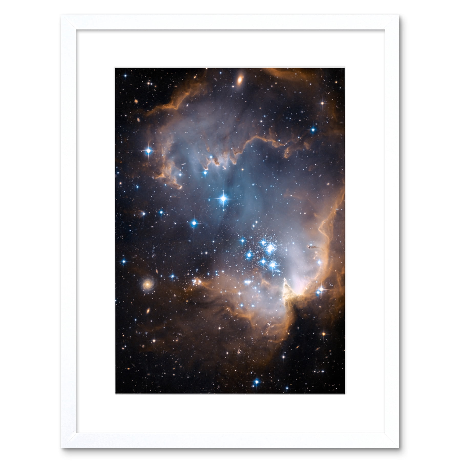 Hubble Space Telescope Image Observations Infant Stars Small Magellanic ...