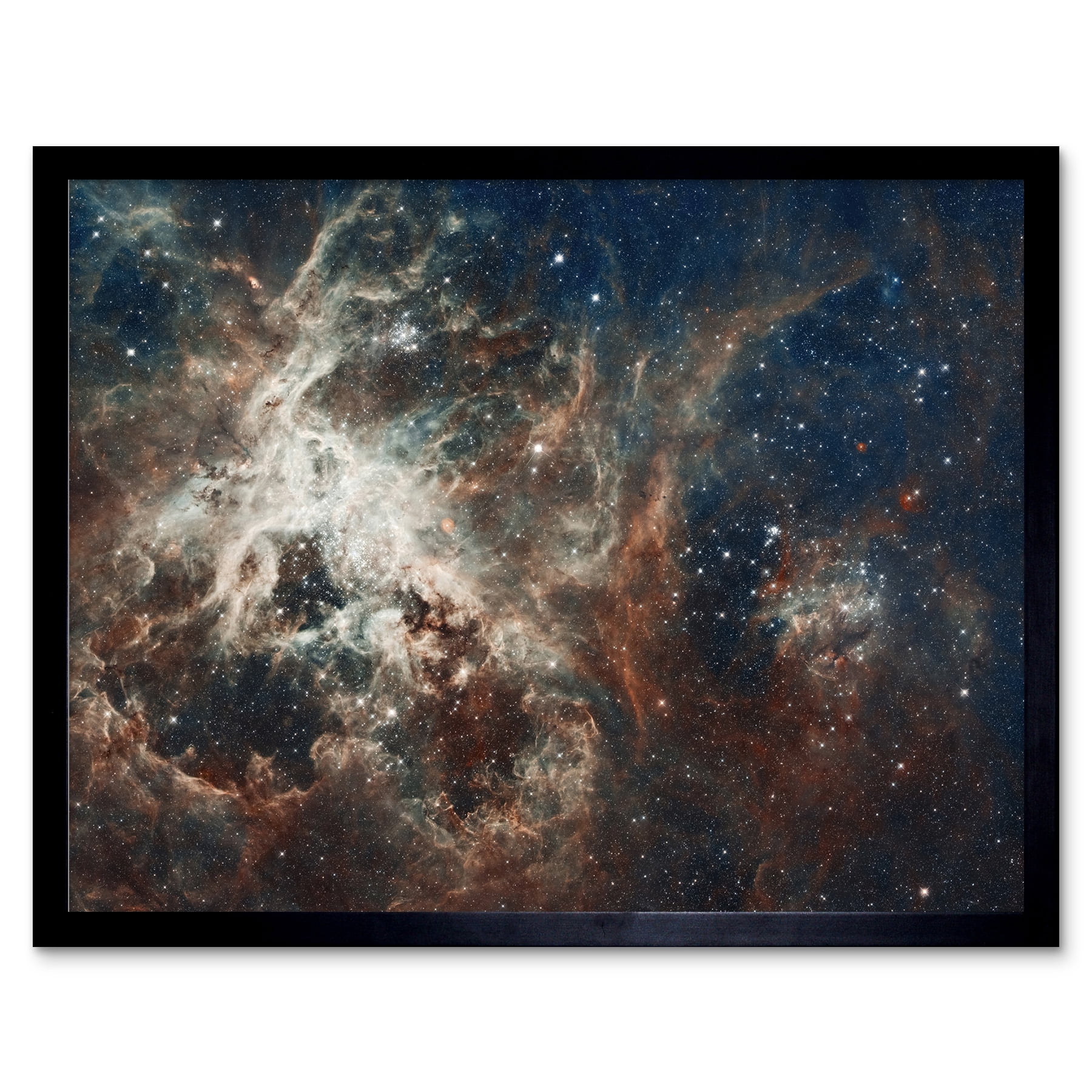 Hubble Space Telescope Image Panoramic View Of Bright Turbulent Stellar ...