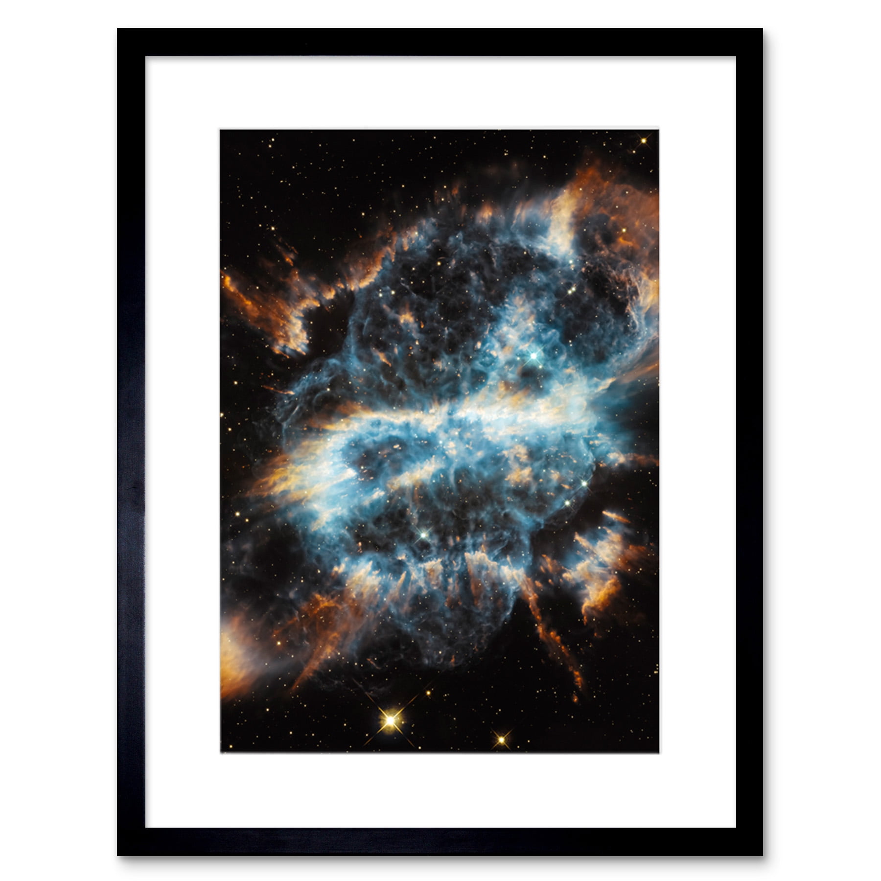 Hubble Space Telescope Image Planetary Nebula NGC 5189 Glowing Blue Gas ...
