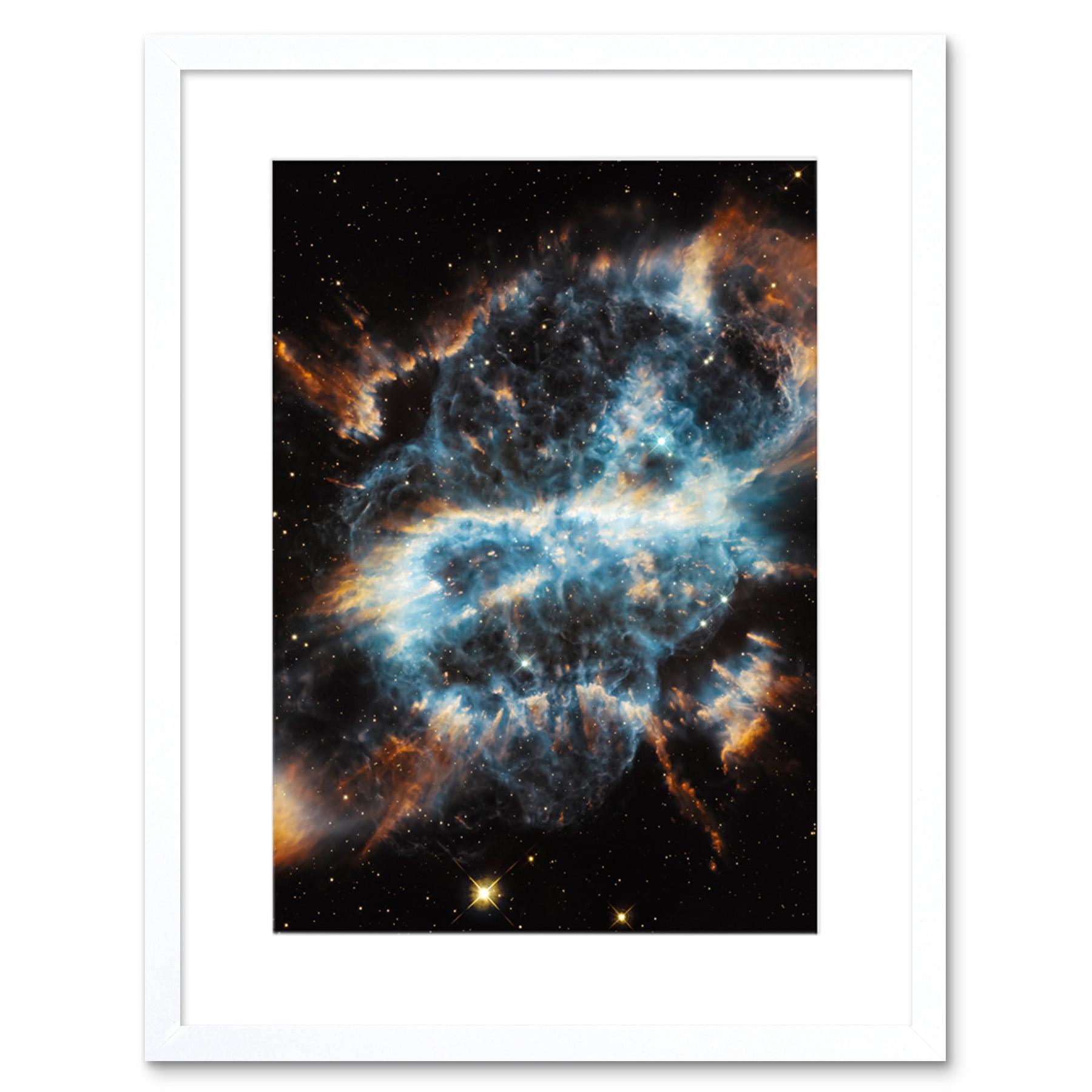 Hubble Space Telescope Image Planetary Nebula NGC 5189 Glowing Blue Gas ...