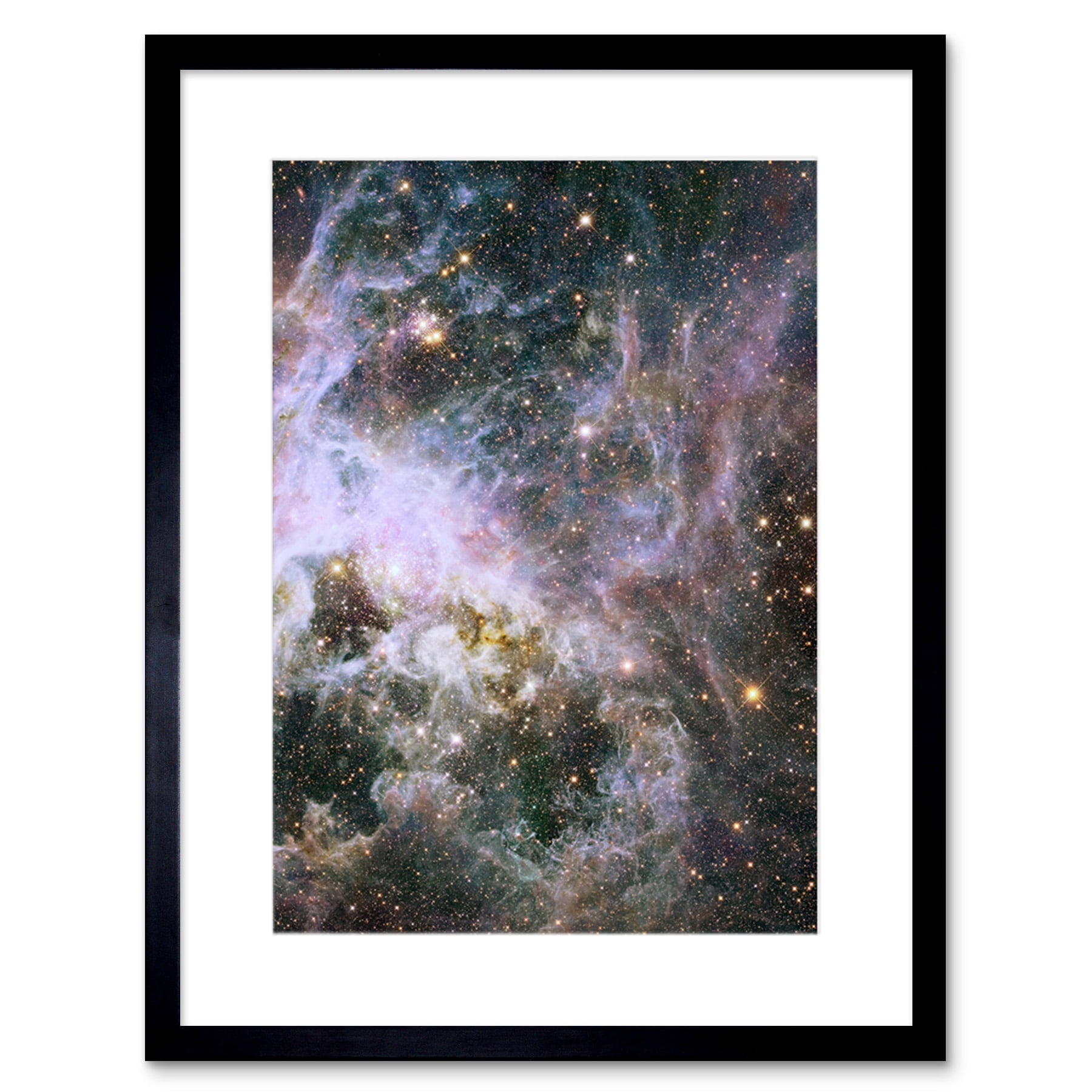 Hubble Space Telescope Image Probes Interior Of Tarantula Nebula Near ...