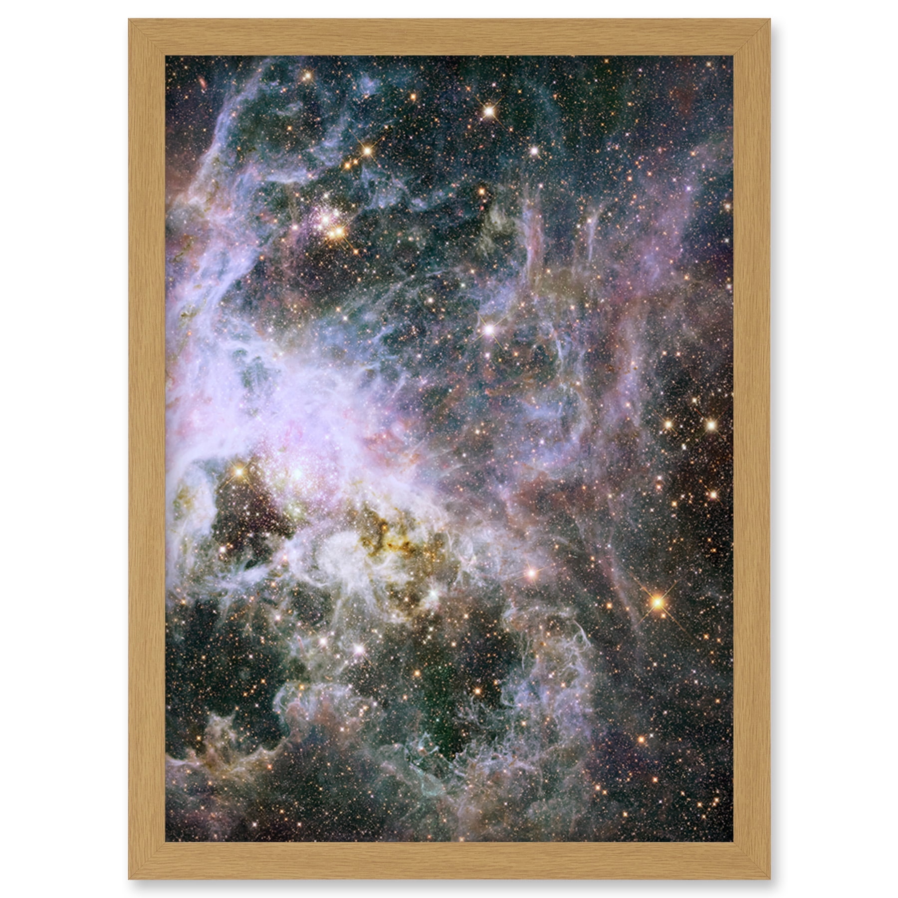 Hubble Space Telescope Image Probes Interior Of Tarantula Nebula Near ...