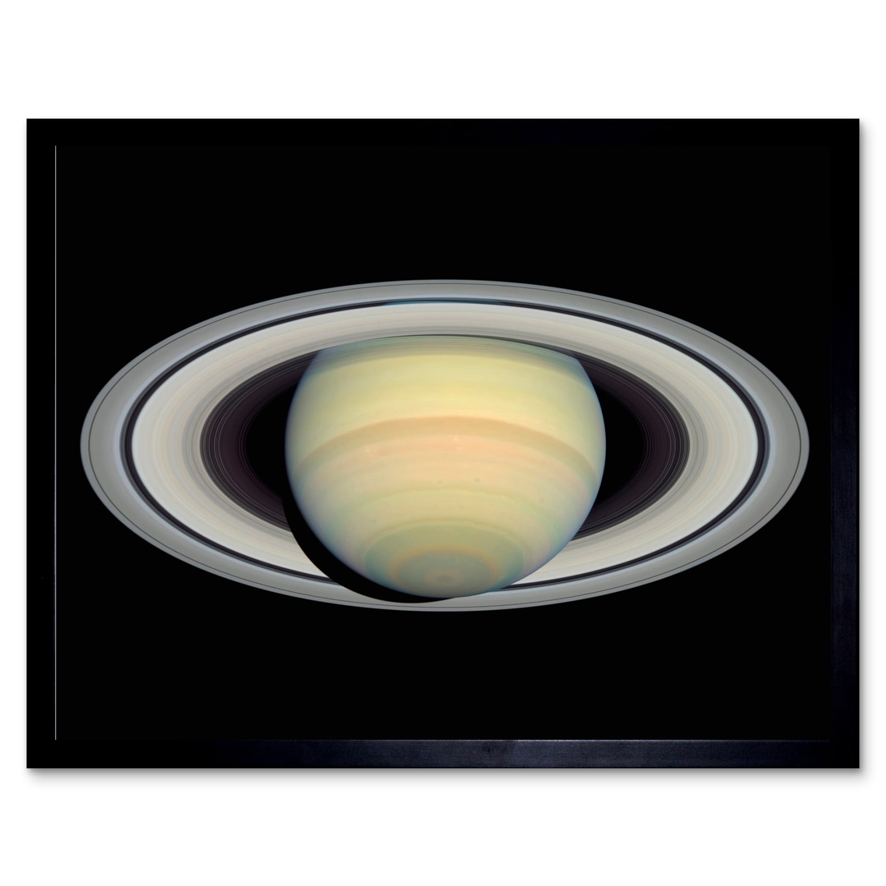 Hubble Space Telescope Image Saturn Prior To Cassini Probe's Arrival ...