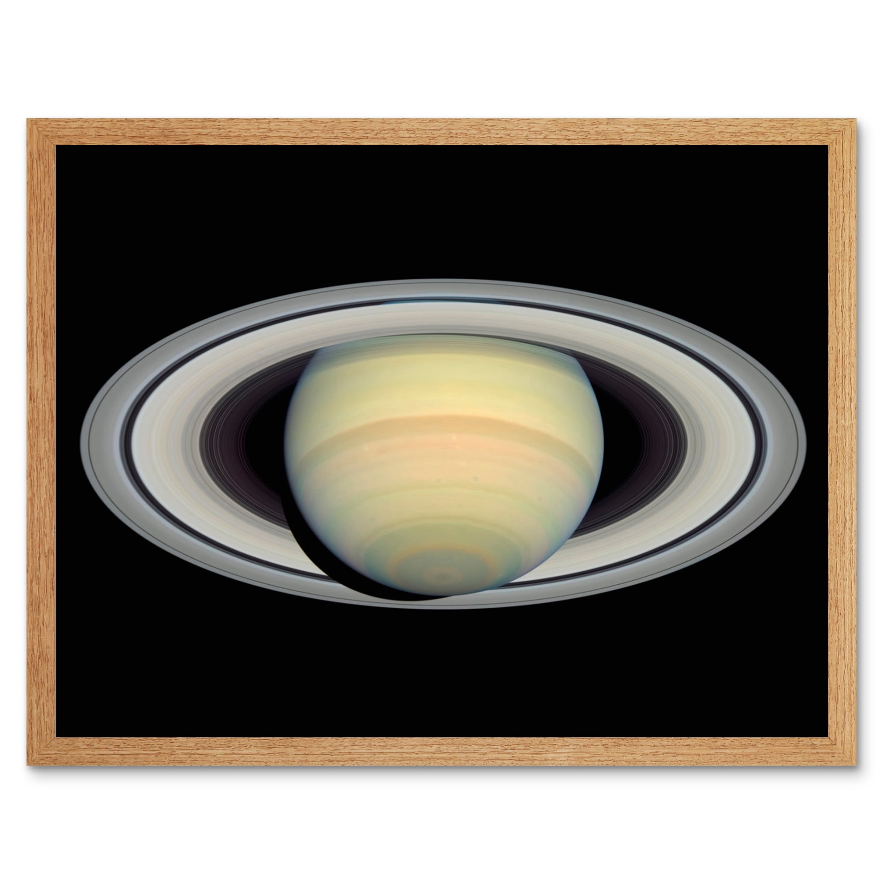 Hubble Space Telescope Image Saturn Prior To Cassini Probe's Arrival ...