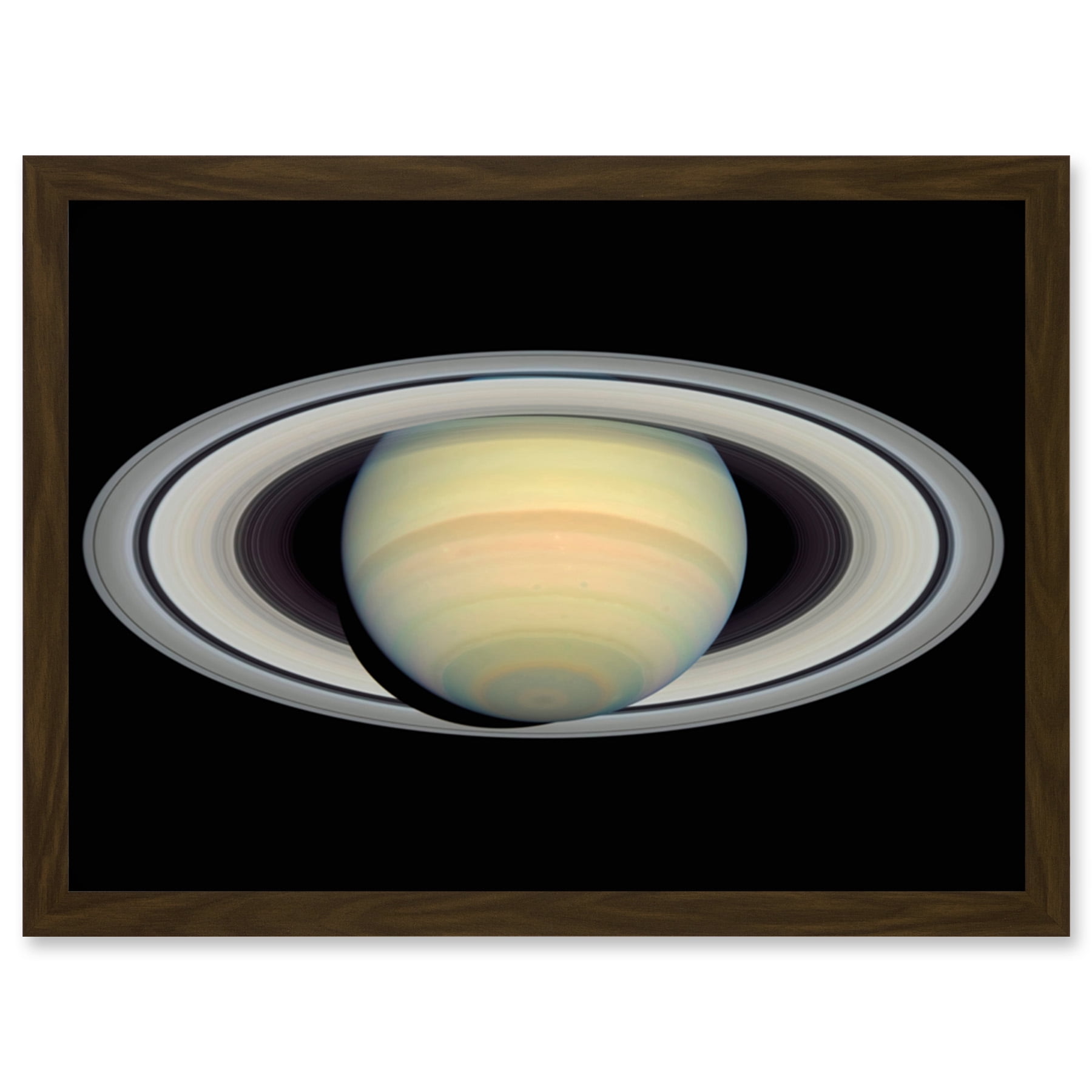 Hubble Space Telescope Image Saturn Prior To Cassini Probe's Arrival ...