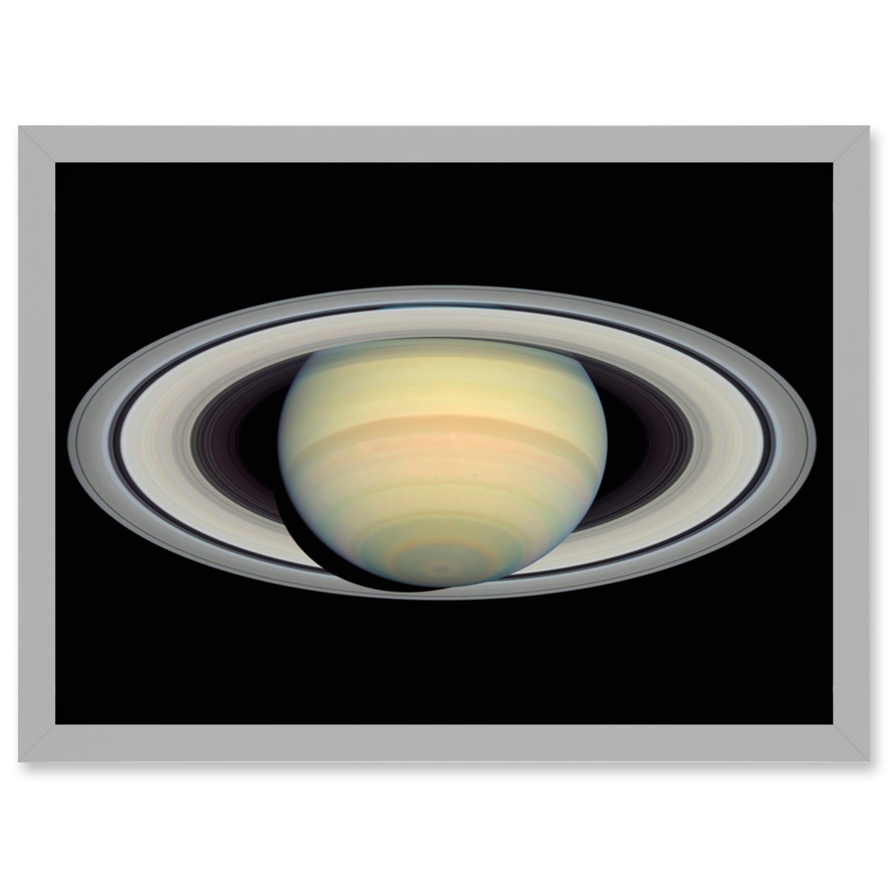 Hubble Space Telescope Image Saturn Prior To Cassini Probe's Arrival ...