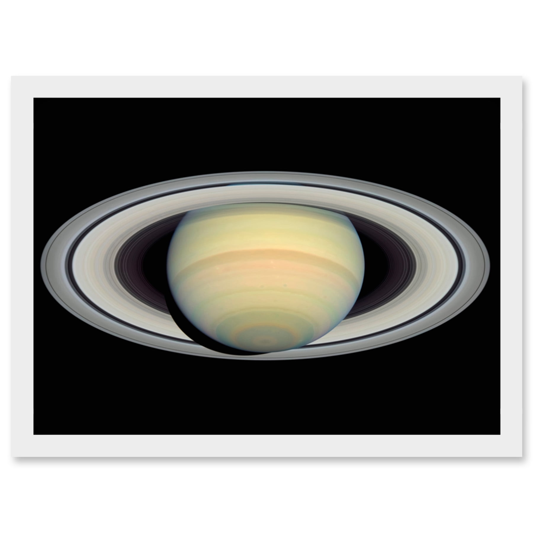 Hubble Space Telescope Image Saturn Prior To Cassini Probe's Arrival ...