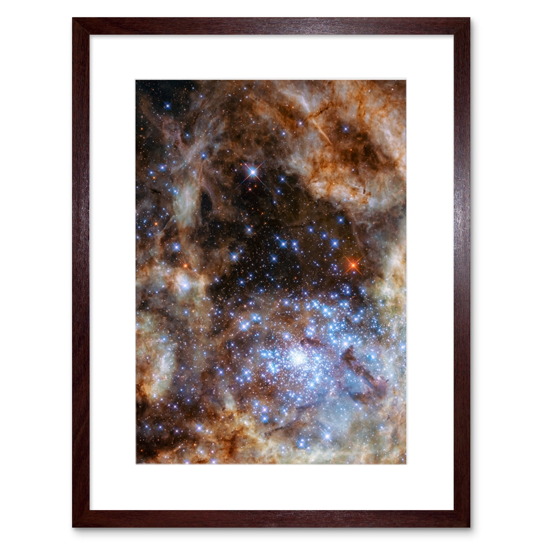 Hubble Space Telescope Image Star Cluster R136 Spectroscopic Study Of ...