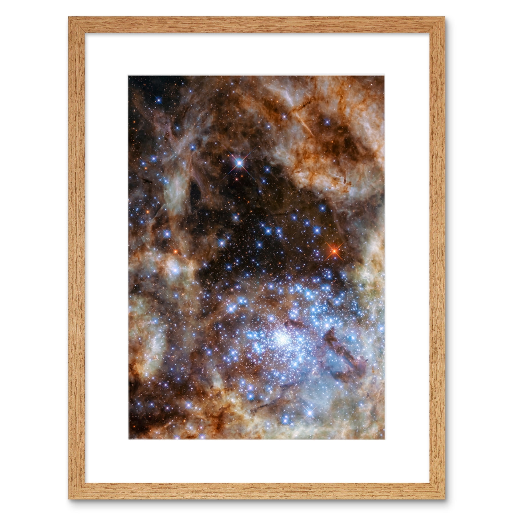 Hubble Space Telescope Image Star Cluster R136 Spectroscopic Study Of ...