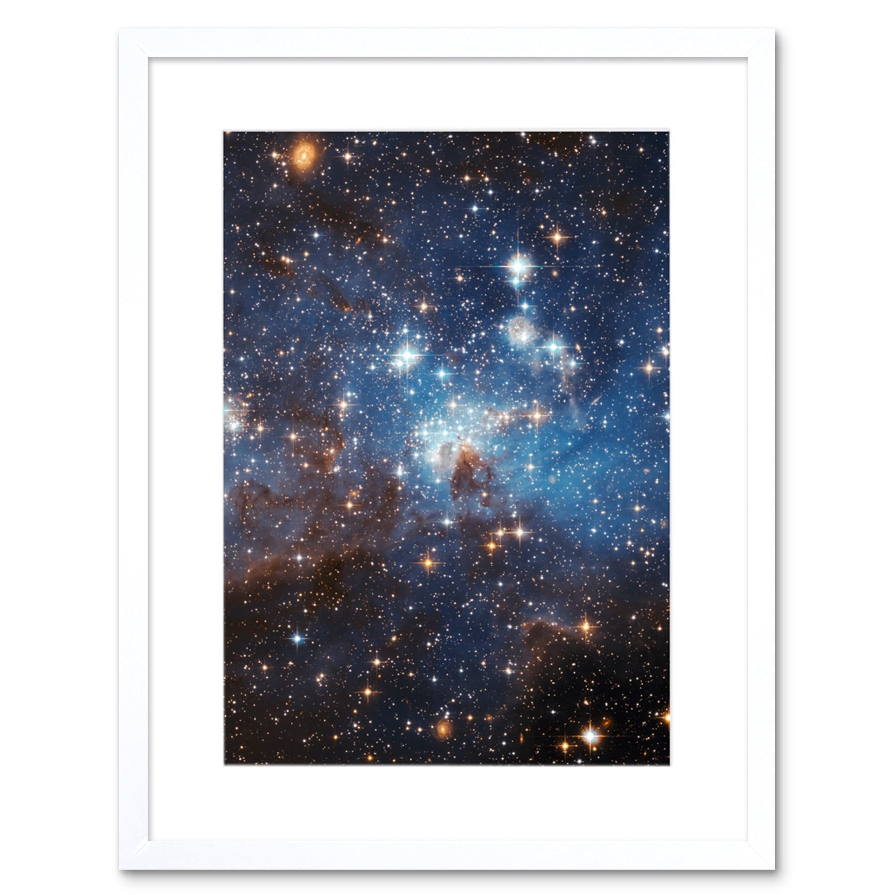 Hubble Space Telescope Image Star Forming Region LH 95 In The Large ...