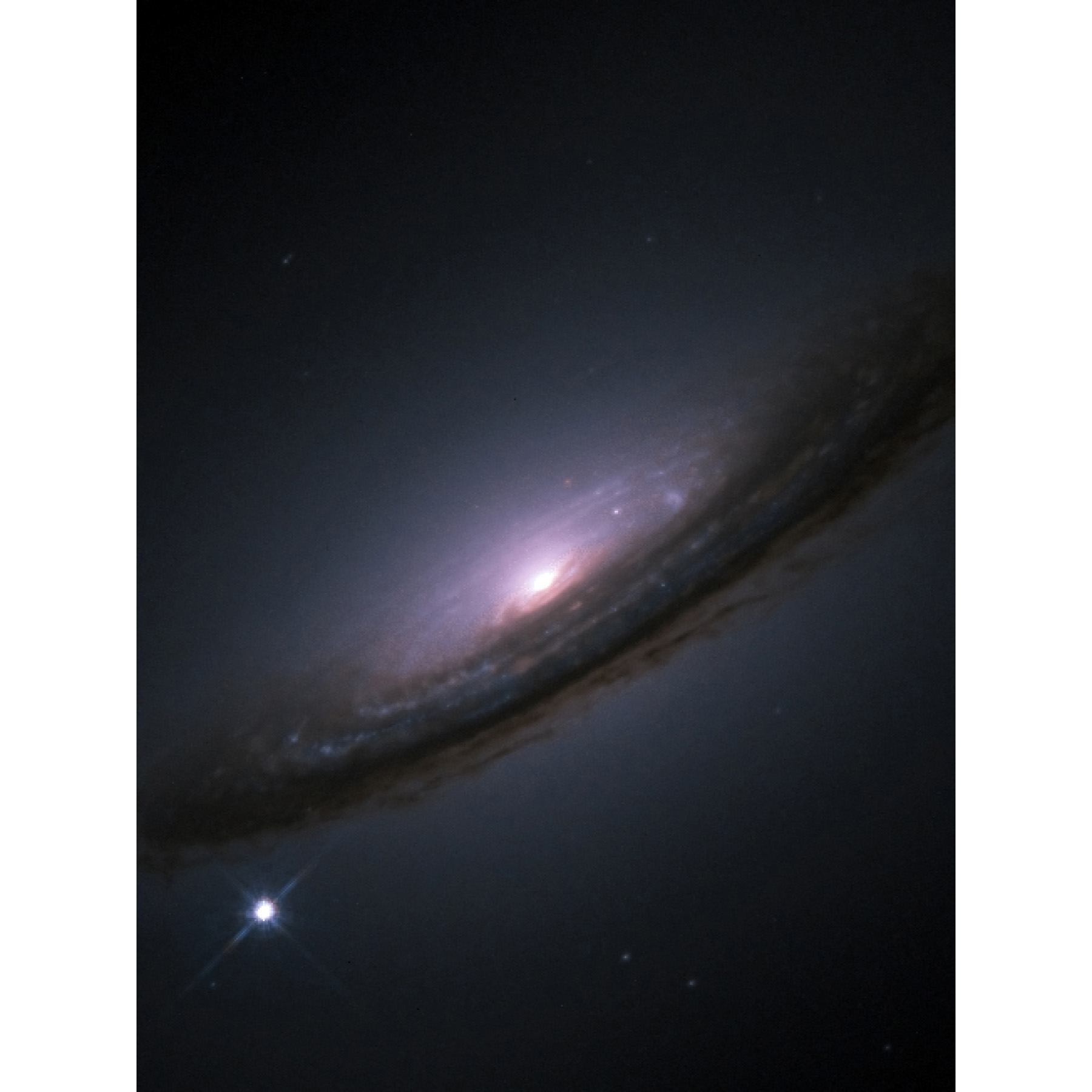 Hubble Space Telescope Image Supernova 1994D In Lenticular Galaxy NGC ...