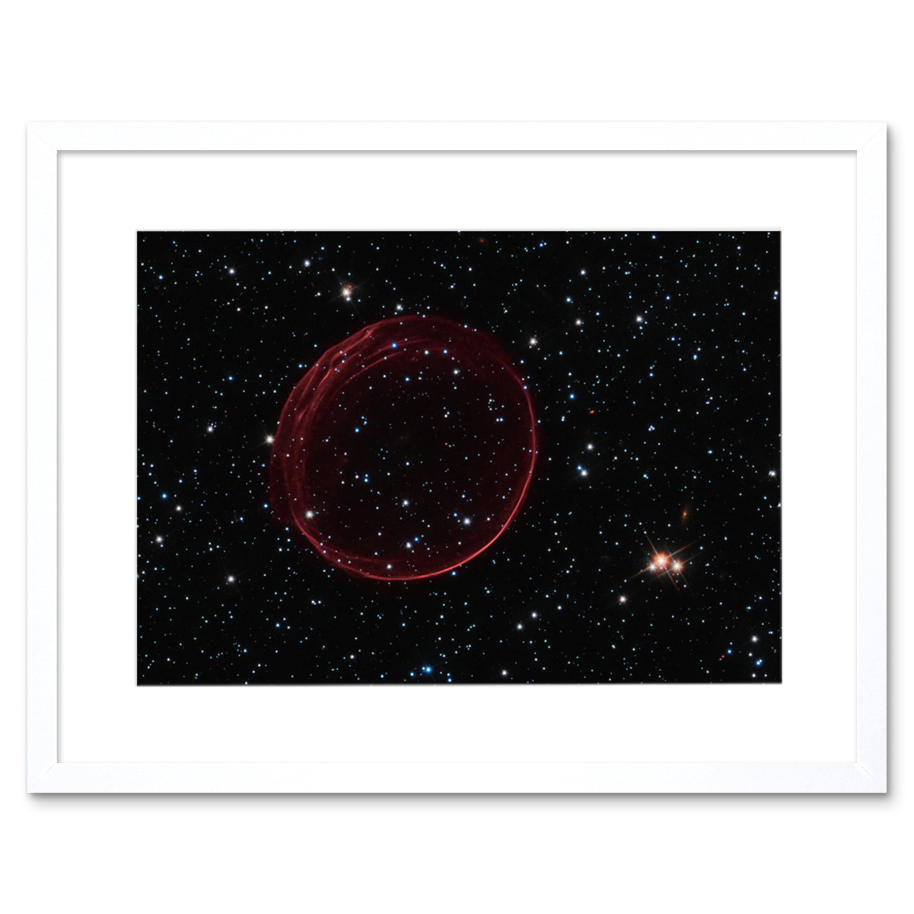 Hubble Space Telescope Image Supernova Bubble SNR 0509 Holiday Ornament ...
