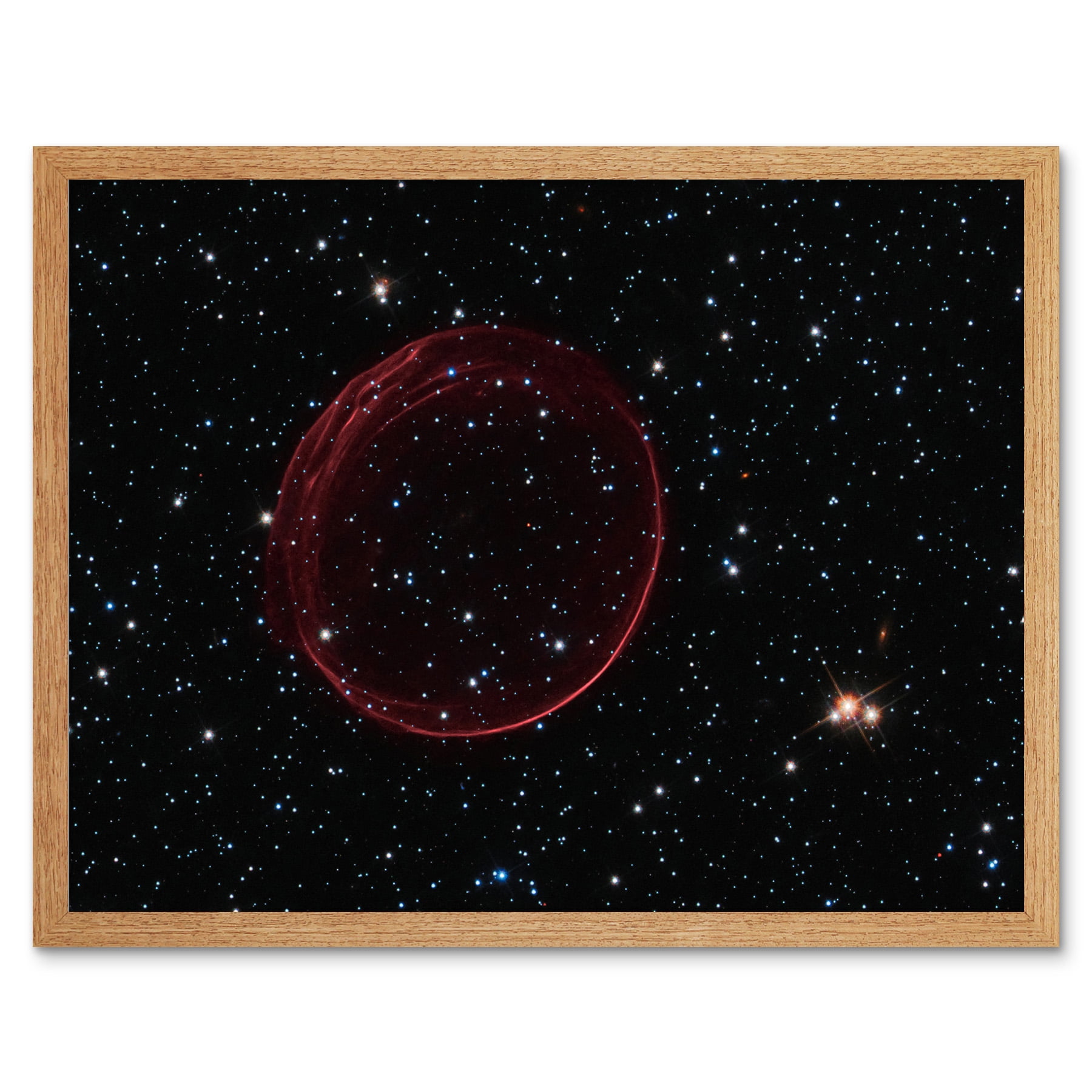 Hubble Space Telescope Image Supernova Bubble SNR 0509 Holiday Ornament ...